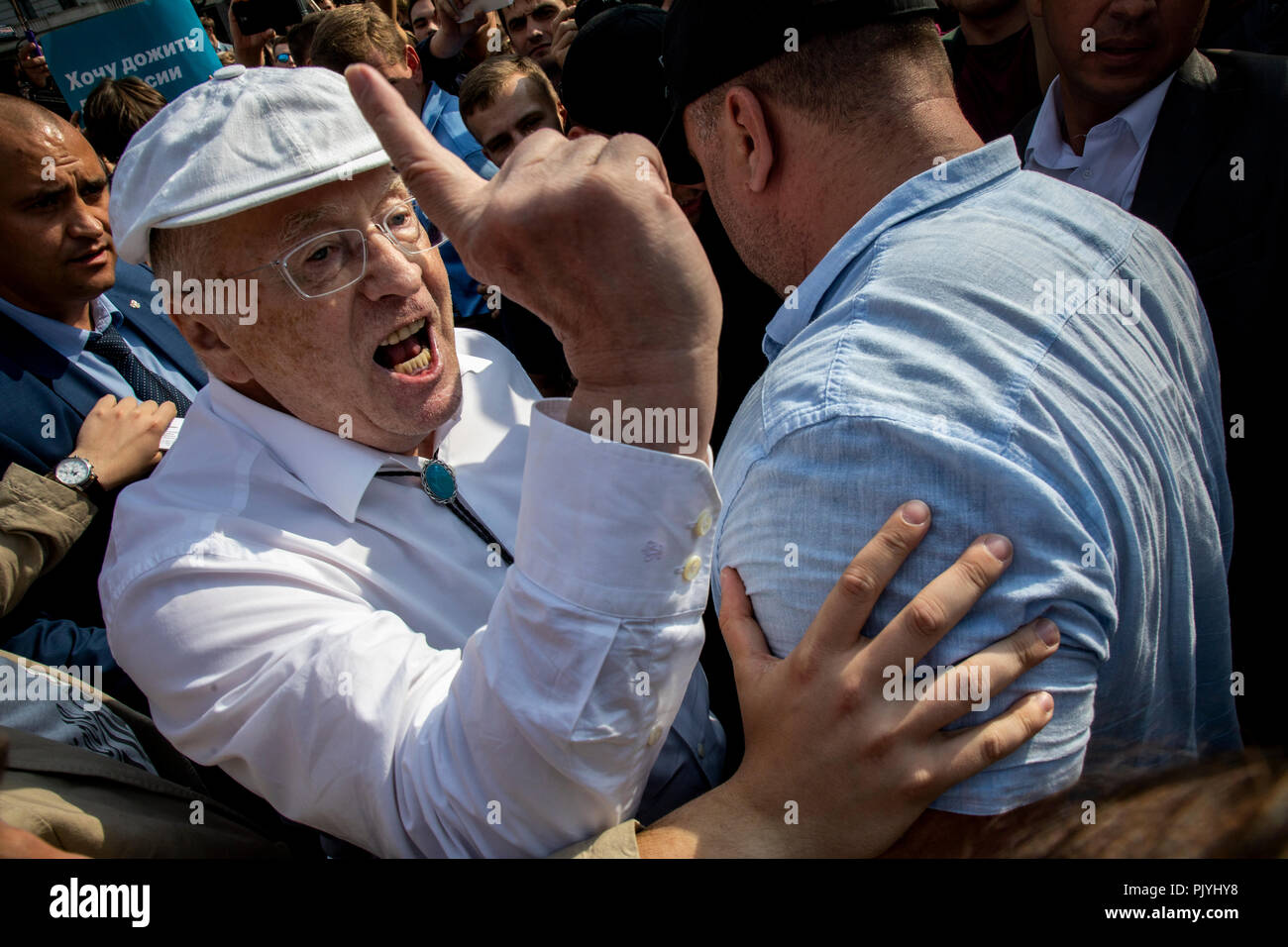 Moscow, Russia. 9th September 2018. Vladimir Zhirinovsky ...