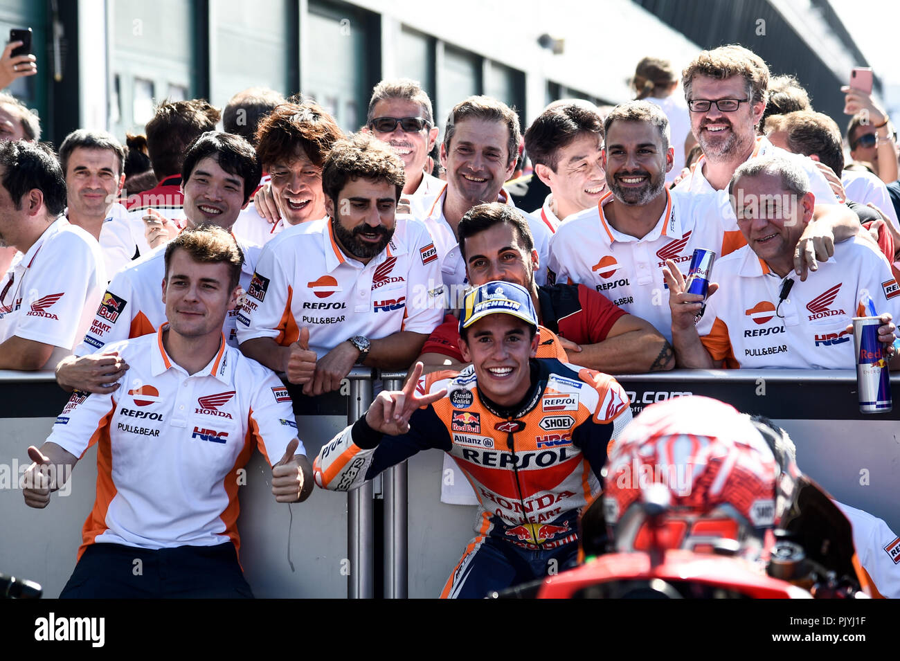 Misano, Misano World Circuit, Italy. 9th Sep, 2018. Italian Motorcycle ...