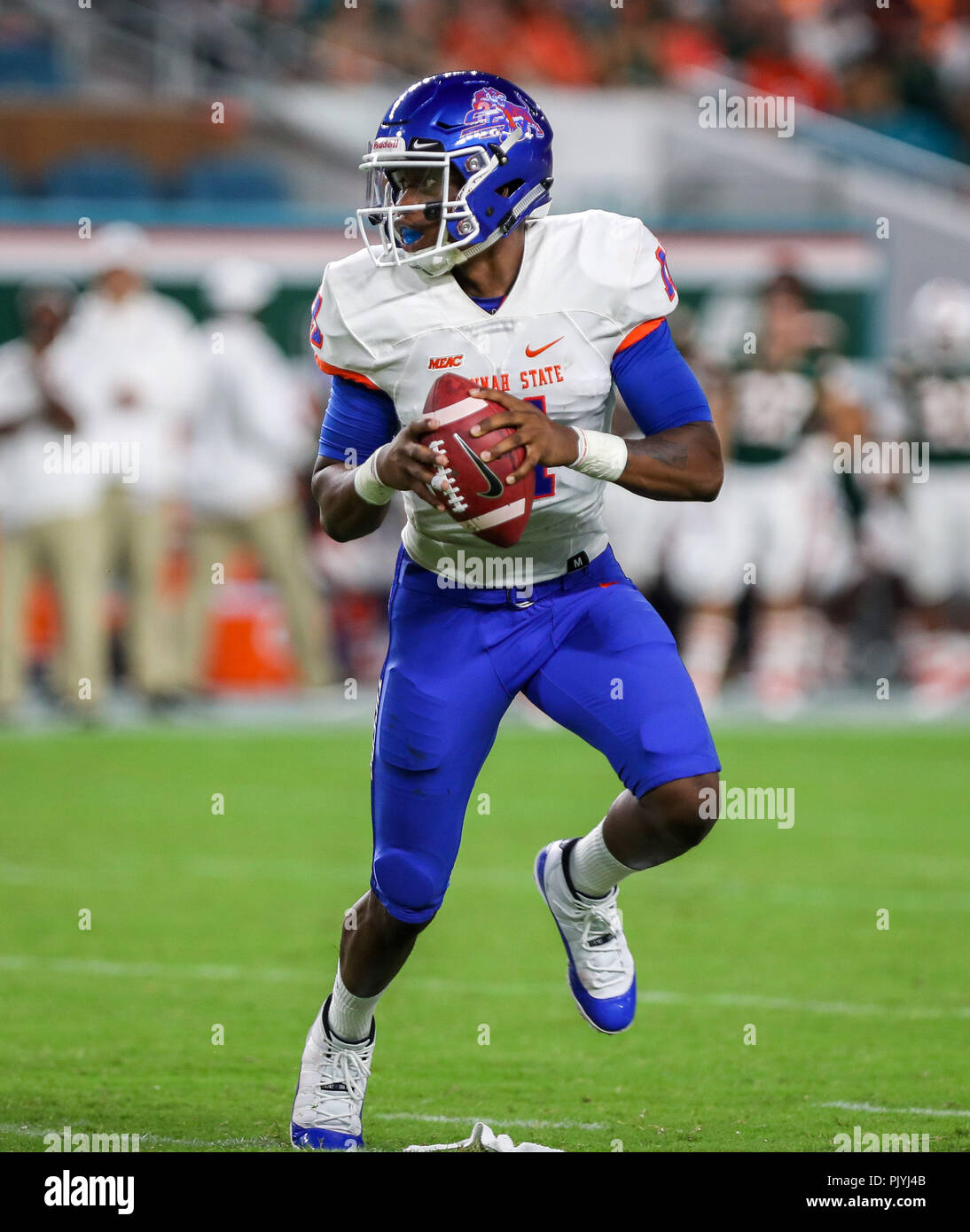 Miami Gardens, Florida, USA. 08th Sep, 2018. Savannah State Tigers ...