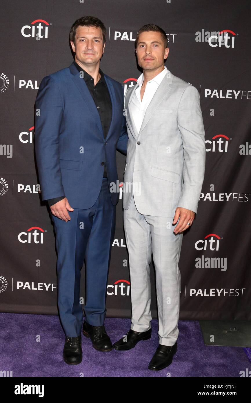 Nathan fillion eric winter hi-res stock photography and images - Alamy