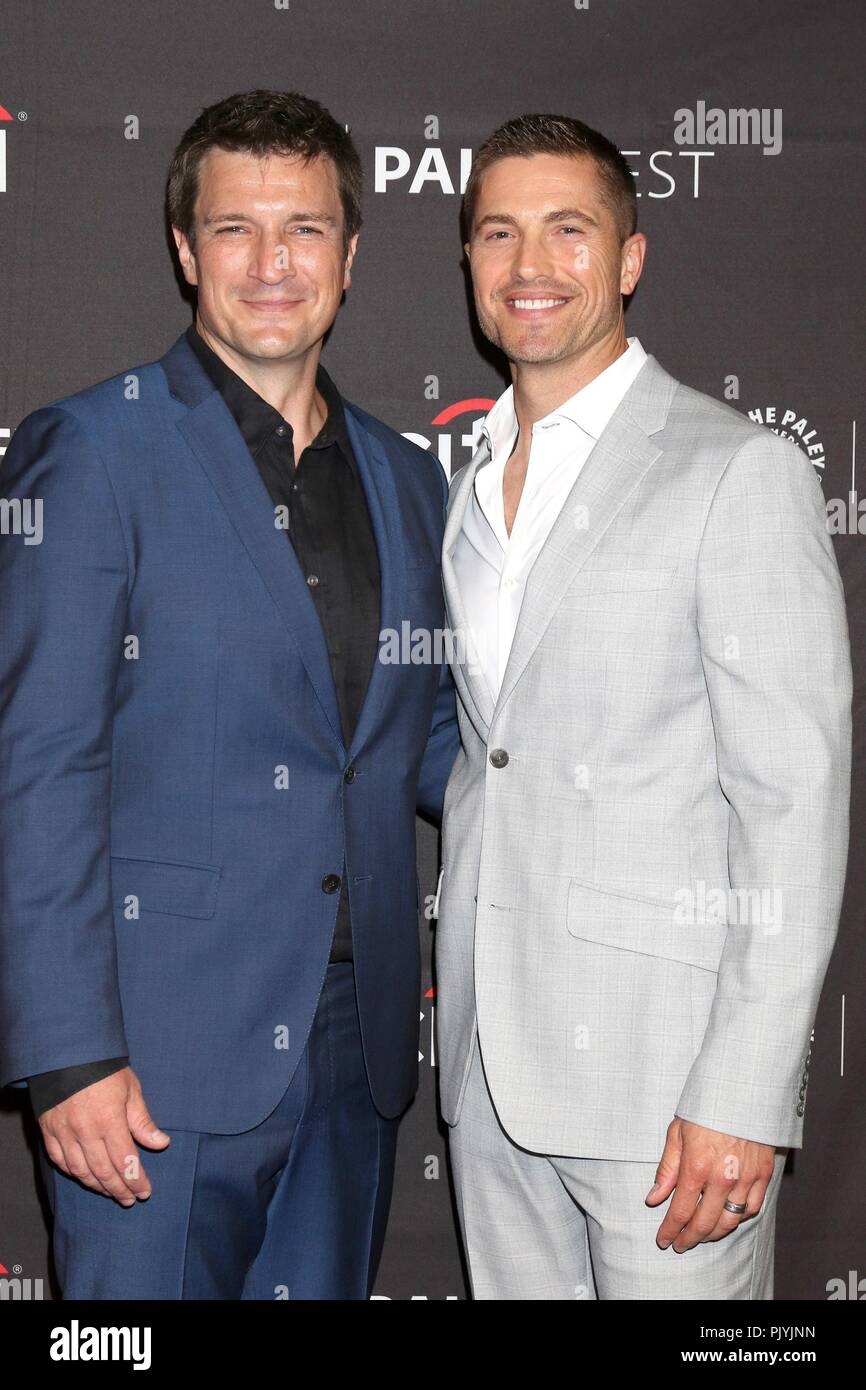 Beverly Hills, CA. 8th Sep, 2018. Nathan Fillion, Eric Winter at ...