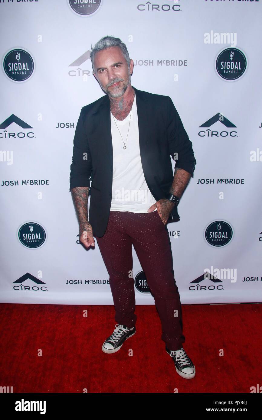 New York, NY, USA. 8th Sep, 2018. Brandon Liberati at Josh McBride's ...