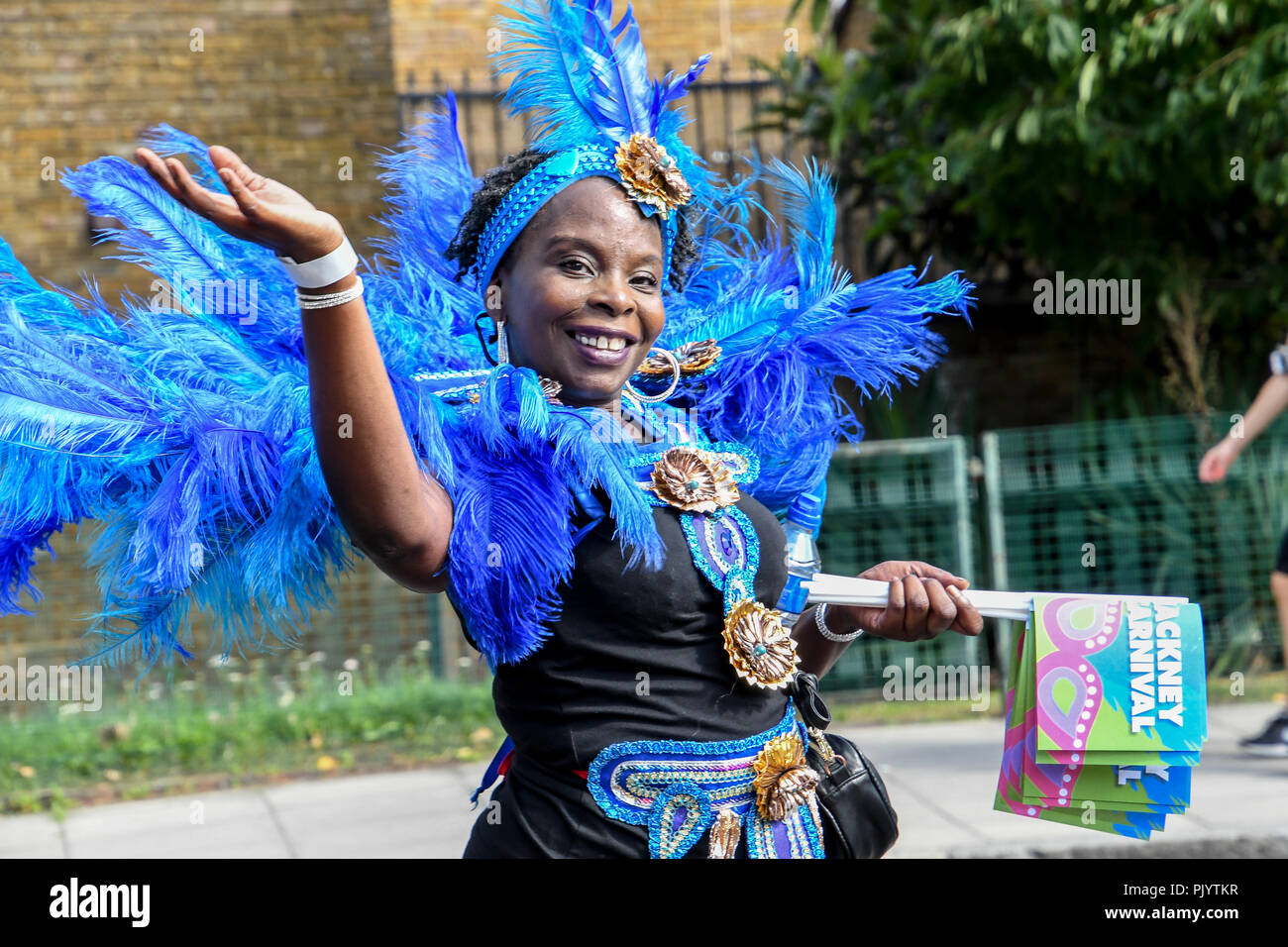 Hackney carnival colors hi-res stock photography and images - Alamy