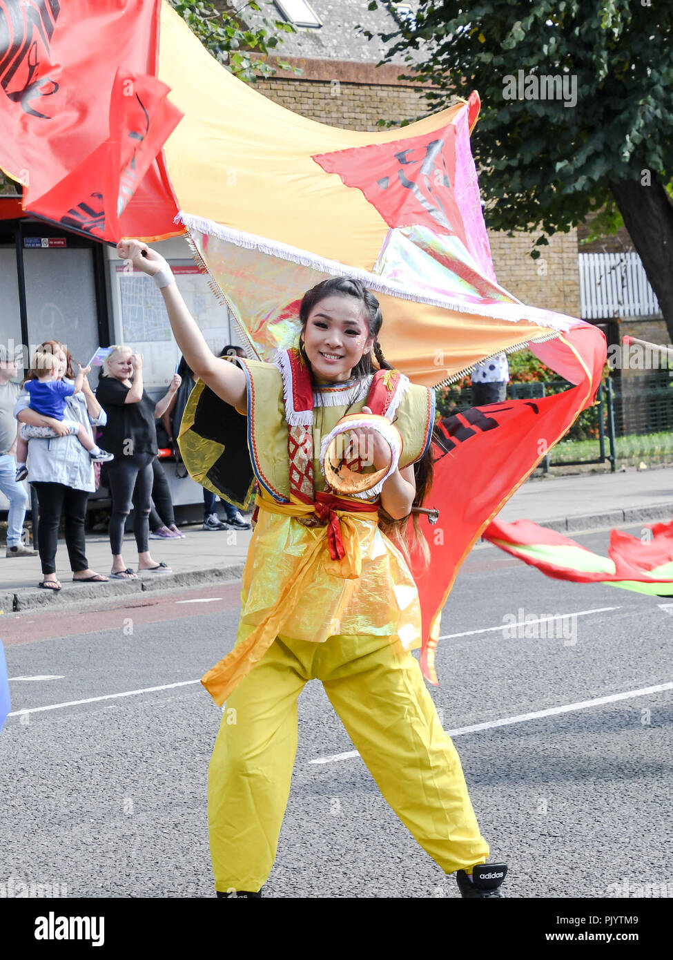 Hackney carnival colors hi-res stock photography and images - Alamy