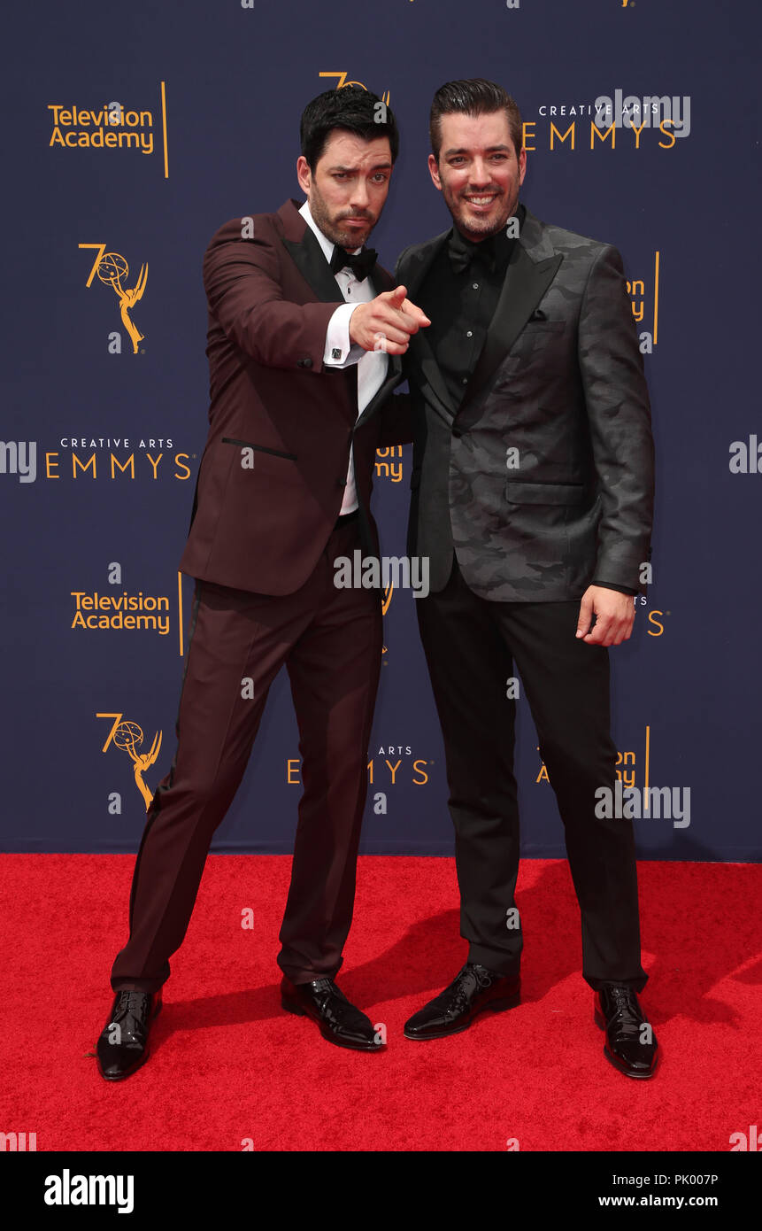 Los Angeles, Ca, USA. 9th Sep, 2018. Drew Scott, Jonathan Scott, at the ...
