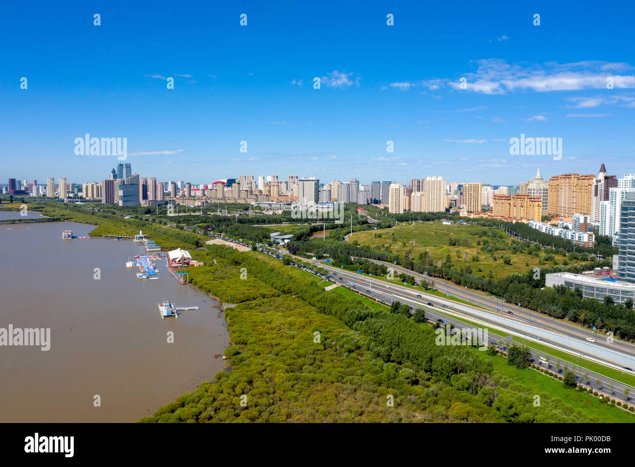 Harbi, Harbi, China. 10th Sep, 2018. Harbin, CHINA-City scenery of ...