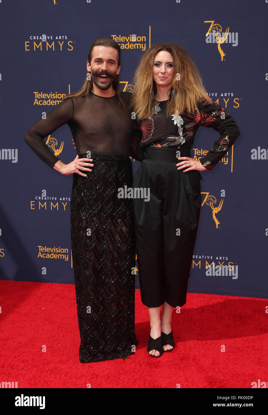 Los Angeles, Ca, USA. 9th Sep, 2018. Erin Gibson, Jonathan Van Ness, at ...