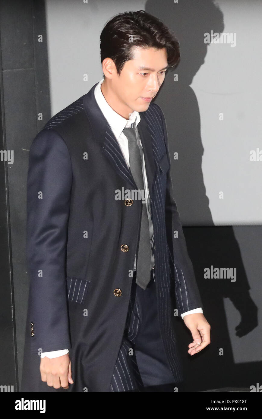 10th Sep, 2018. S. Korean actor Hyun Bin South Korean actor Hyun Bin ...