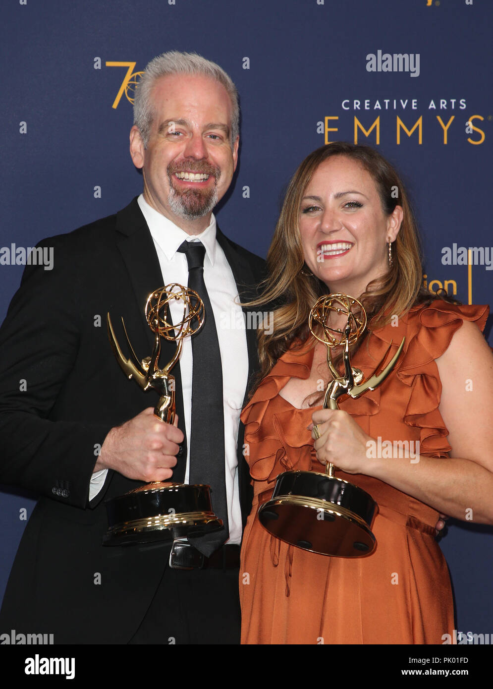 Los Angeles, Ca, USA. 9th Sep, 2018. Aaron Bleyaert, Ruthie Wyatt, at ...