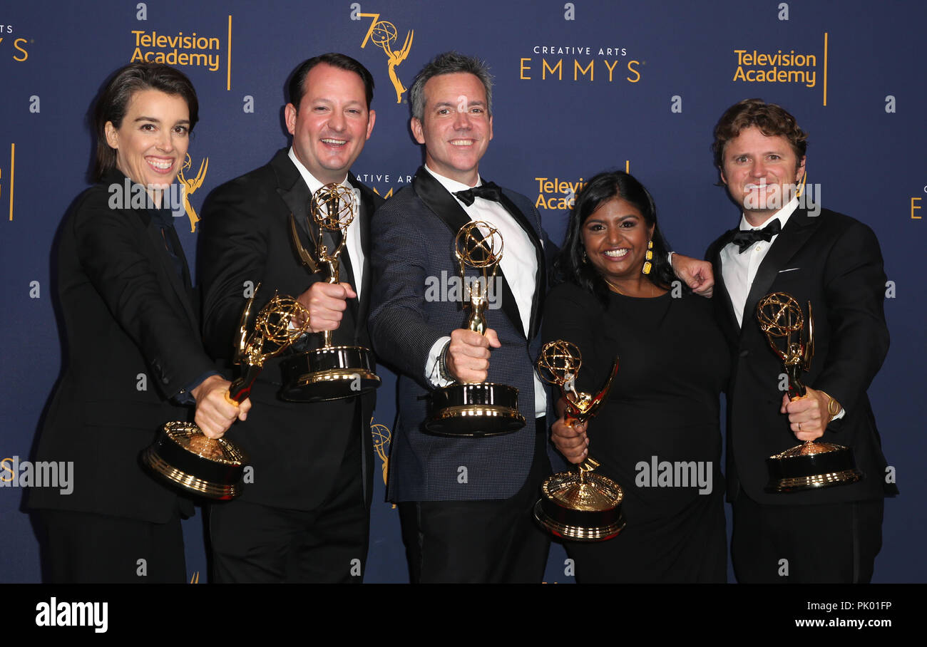 Los Angeles, Ca, USA. 9th Sep, 2018. Kate Kunath, Ed O'Keefe, Nathan ...