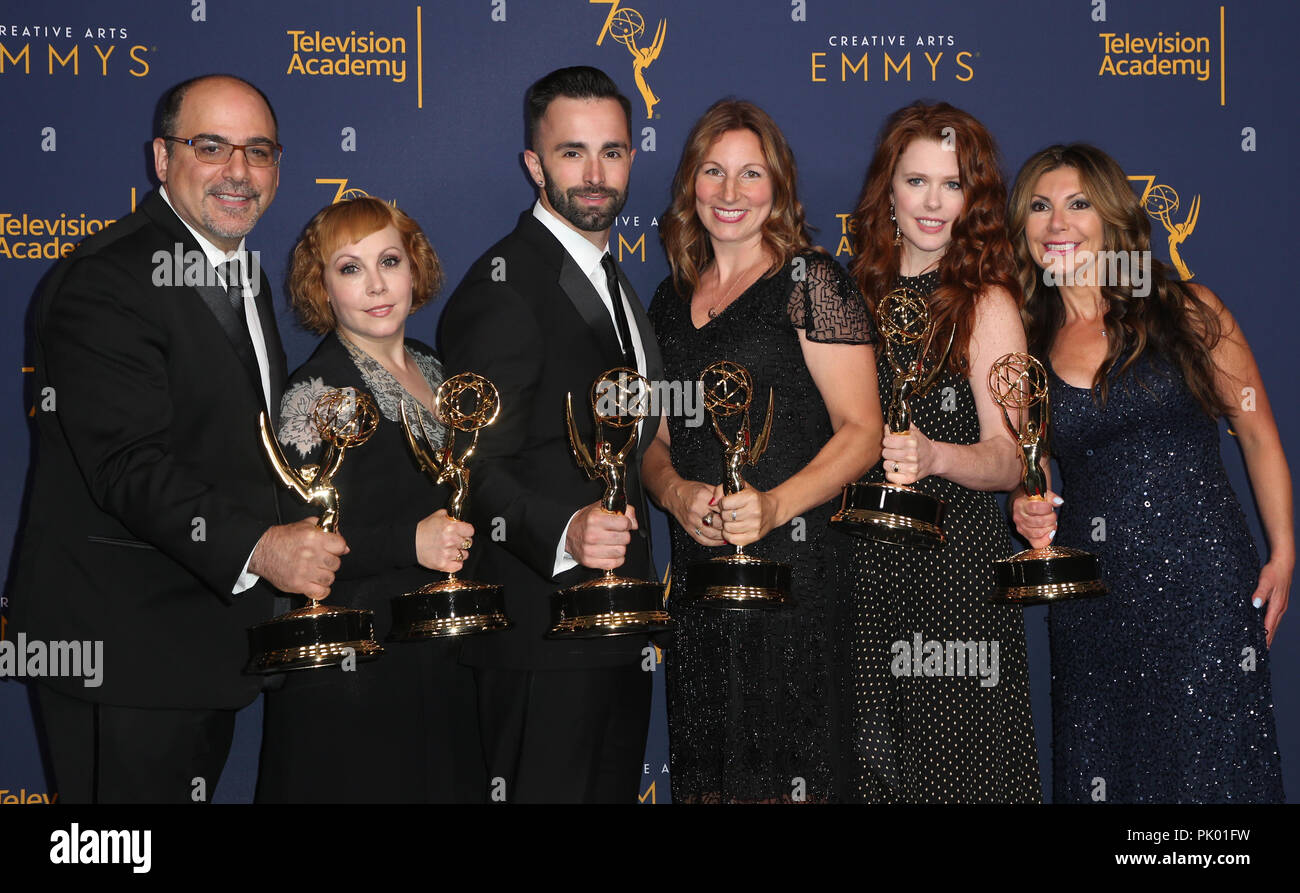 Los Angeles, Ca, USA. 9th Sep, 2018. Louie Zakarian, left, Amy ...