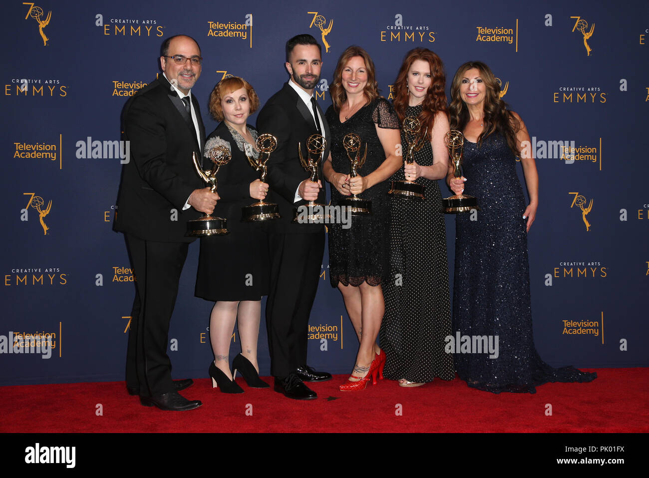 Los Angeles, Ca, USA. 9th Sep, 2018. Louie Zakarian, left, Amy ...