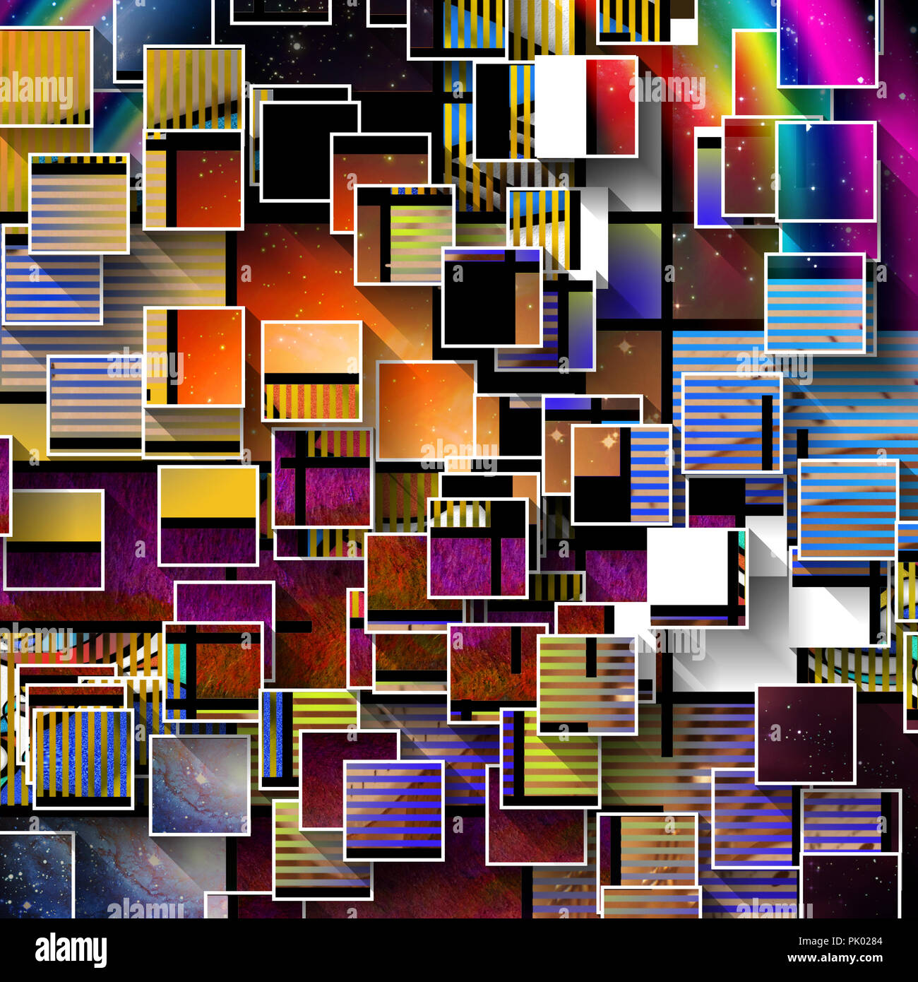 Modern Painting Squares