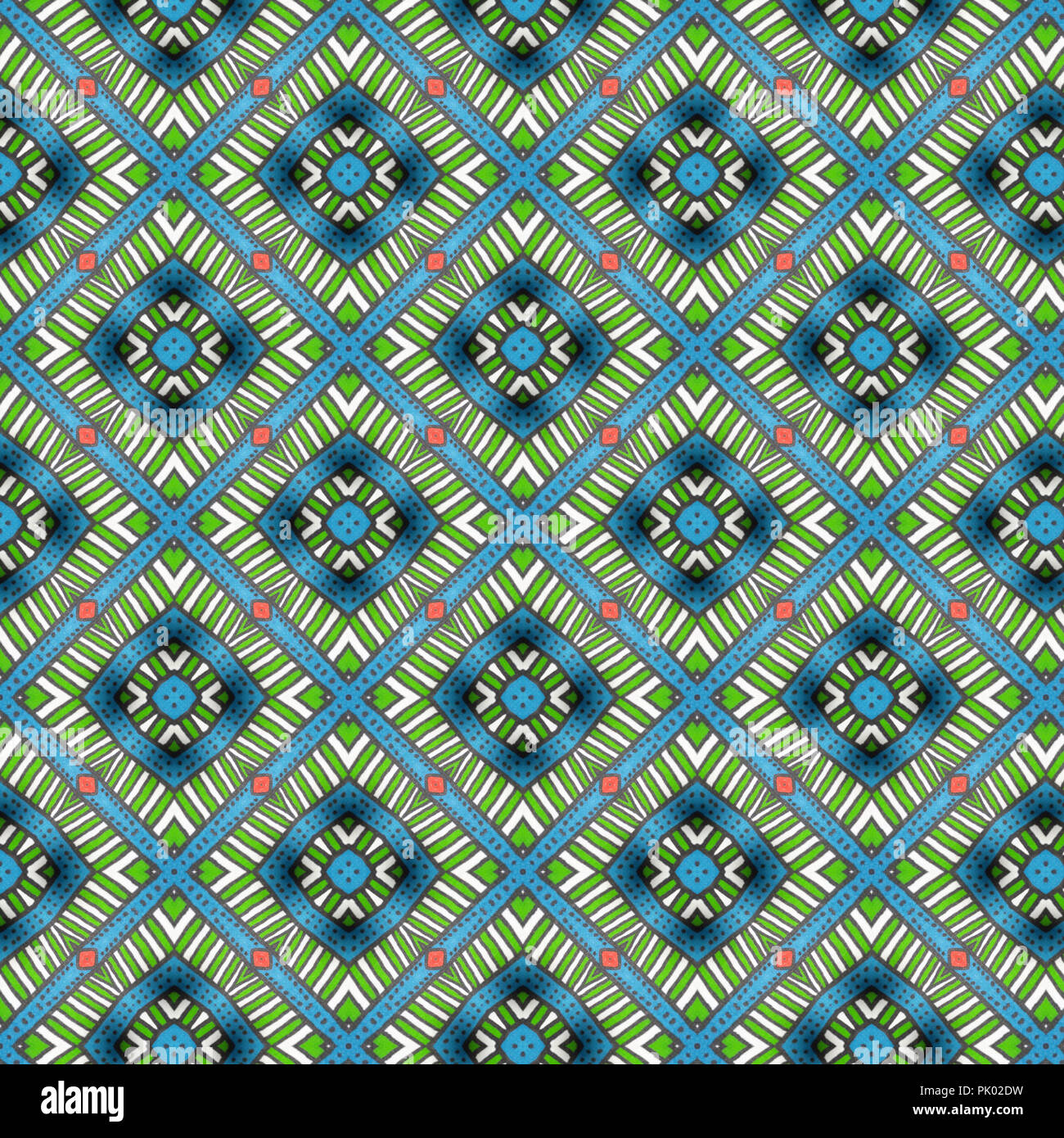 a geometric cgi pattern from my sketchbook´s draw Stock Photo - Alamy