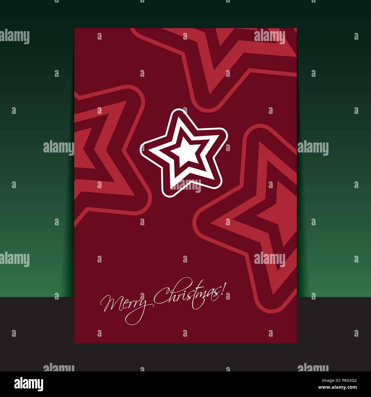 Red Christmas Flyer, Cover or Background Design in Freely Scalable and ...