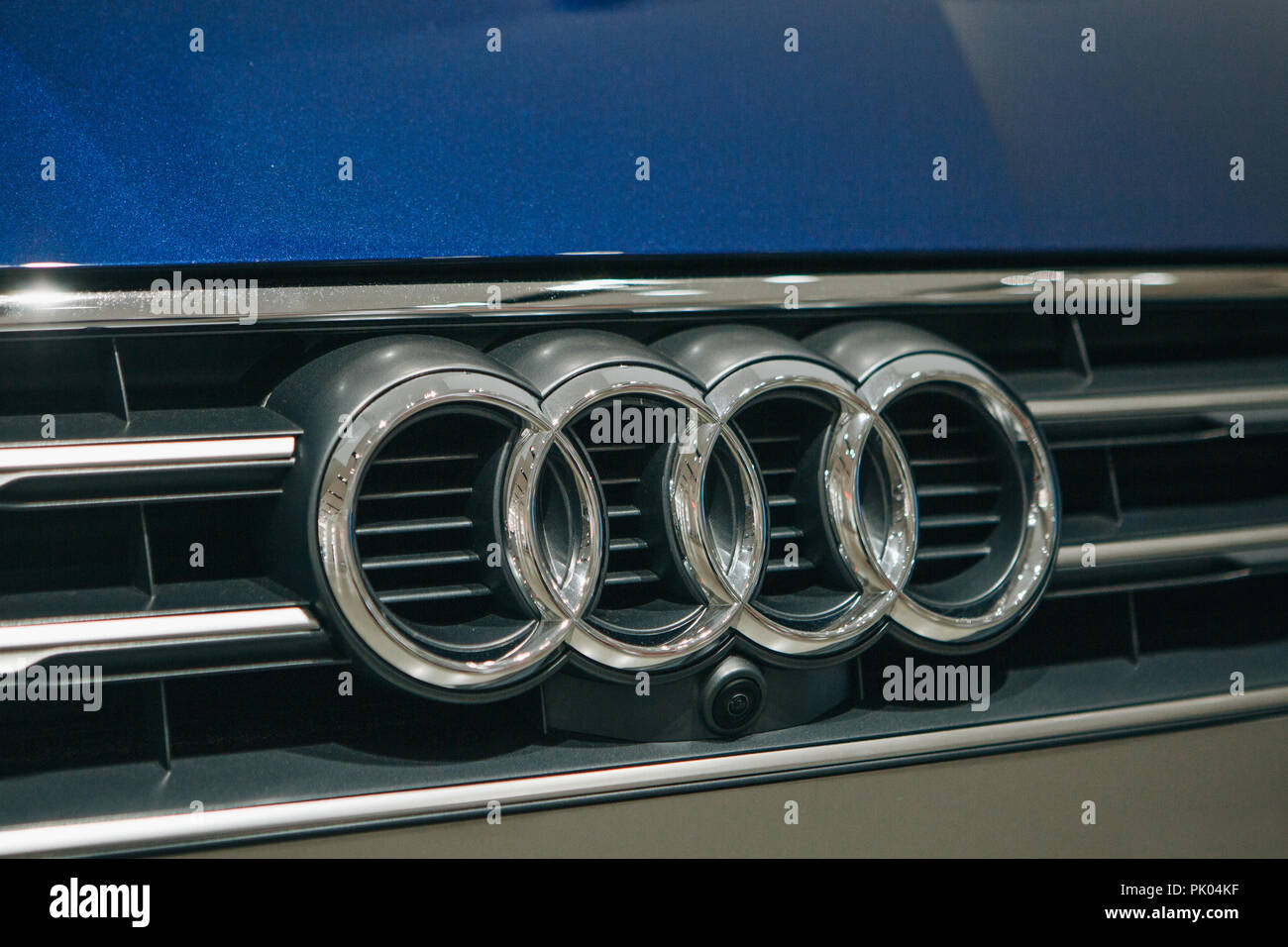 Audi symbol hi-res stock photography and images - Alamy