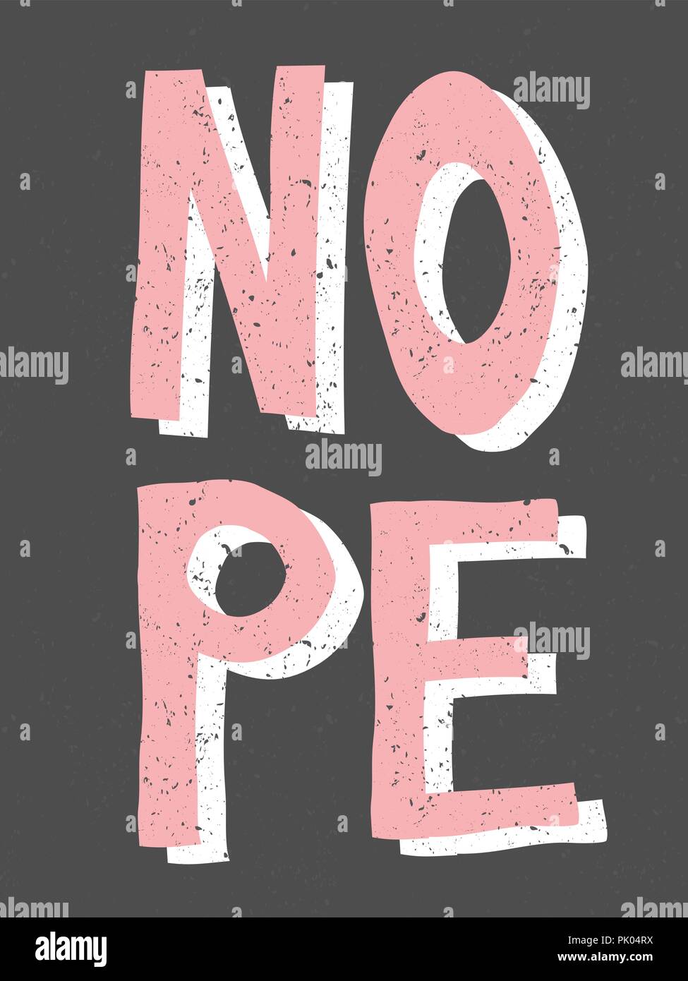 Nope not today Stock Vector Images - Alamy