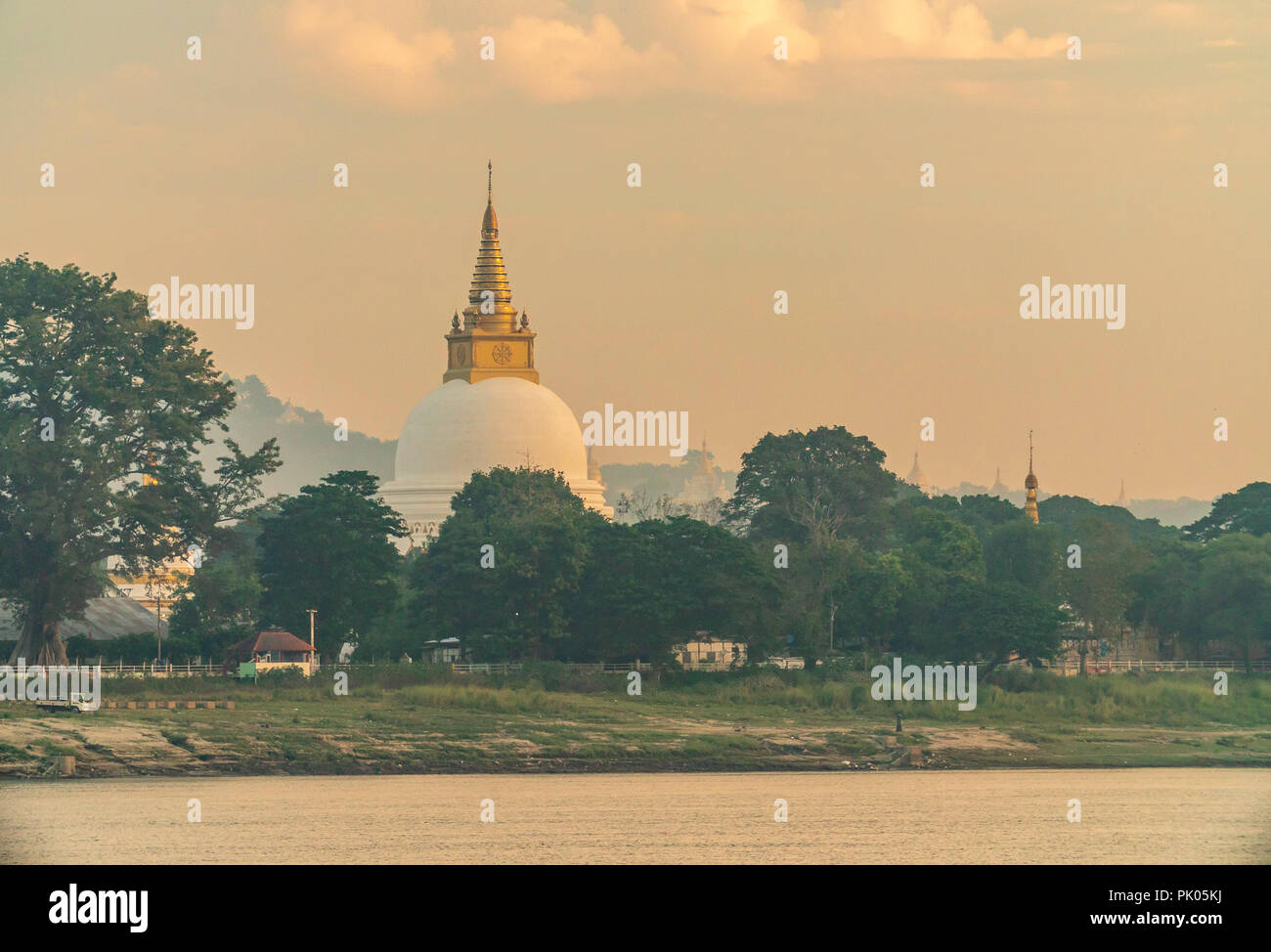 Buddhist stupa in Myanmar, Asia Stock Photo - Alamy
