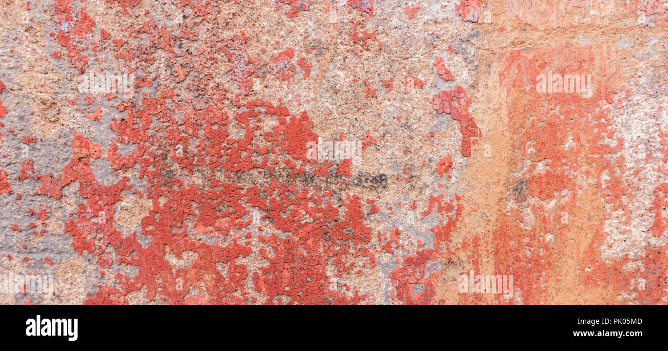 Red Plaster Paint Wall Texture Red Wall Plaster Texture Stock Photos,