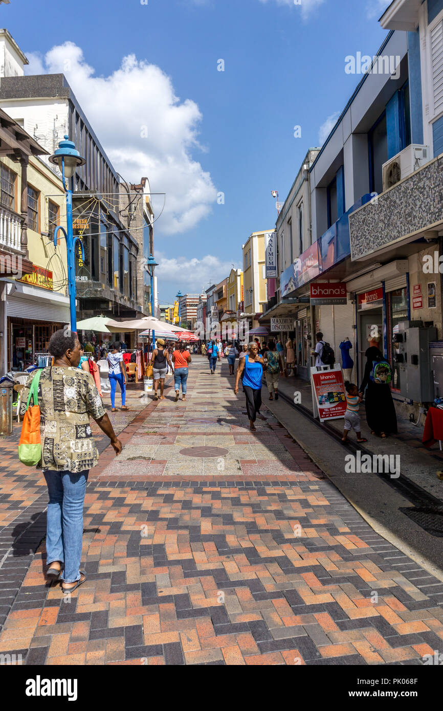 Old Town, Bridgtown, Barbados Stock Photo - Alamy
