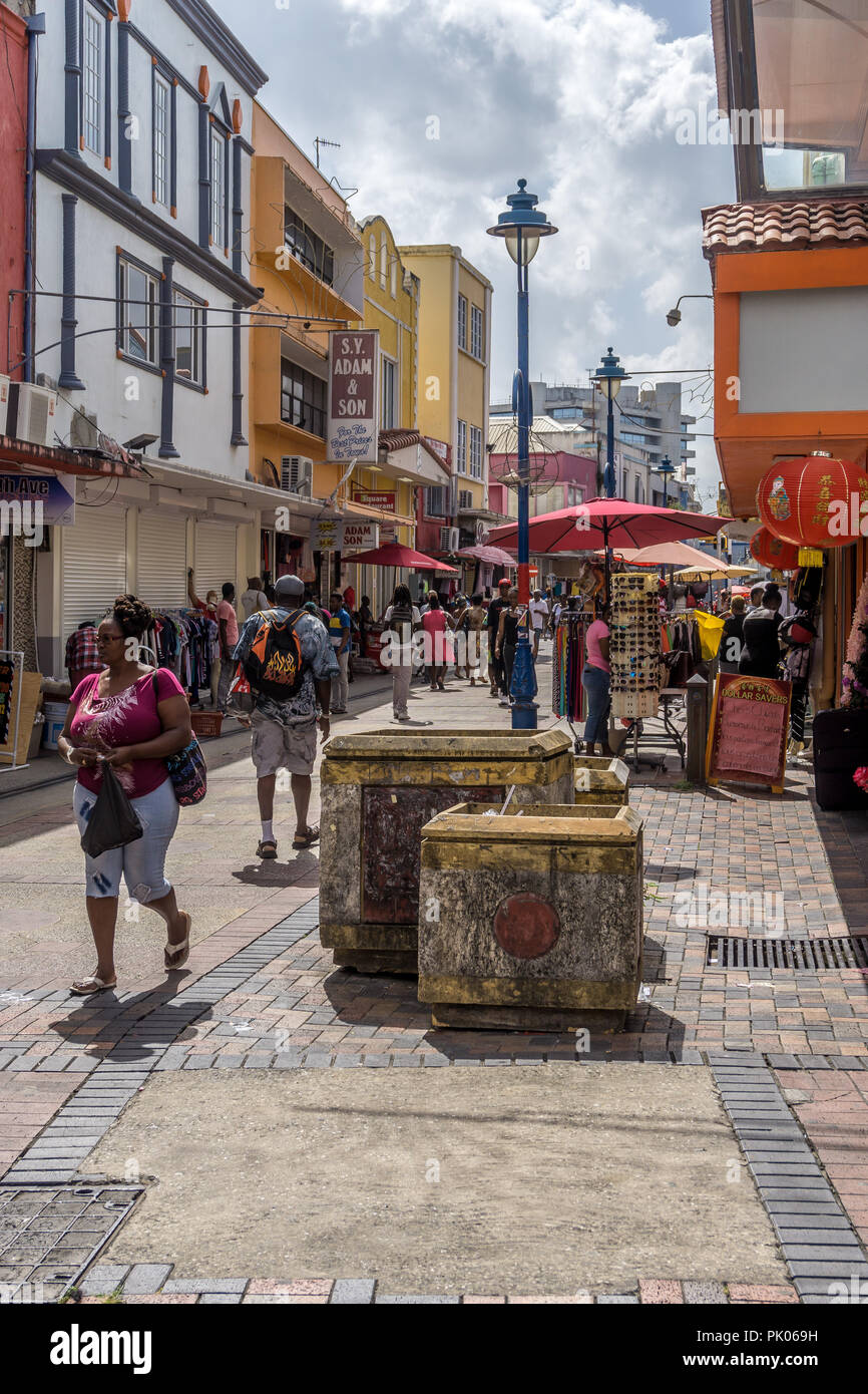 Old Town, Bridgtown, Barbados Stock Photo - Alamy