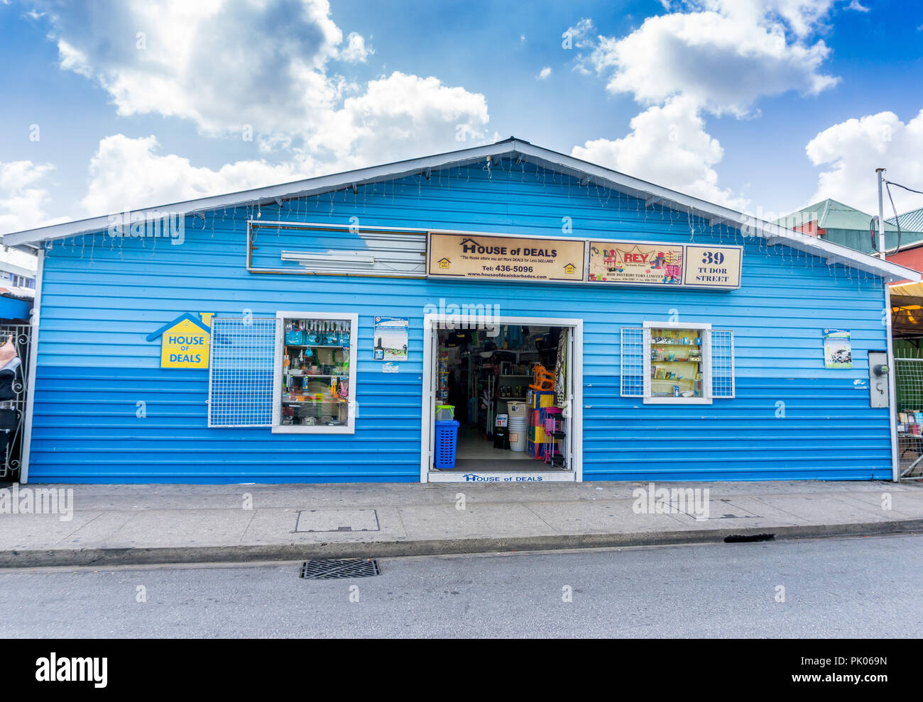Old Town, Bridgtown, Barbados Stock Photo - Alamy