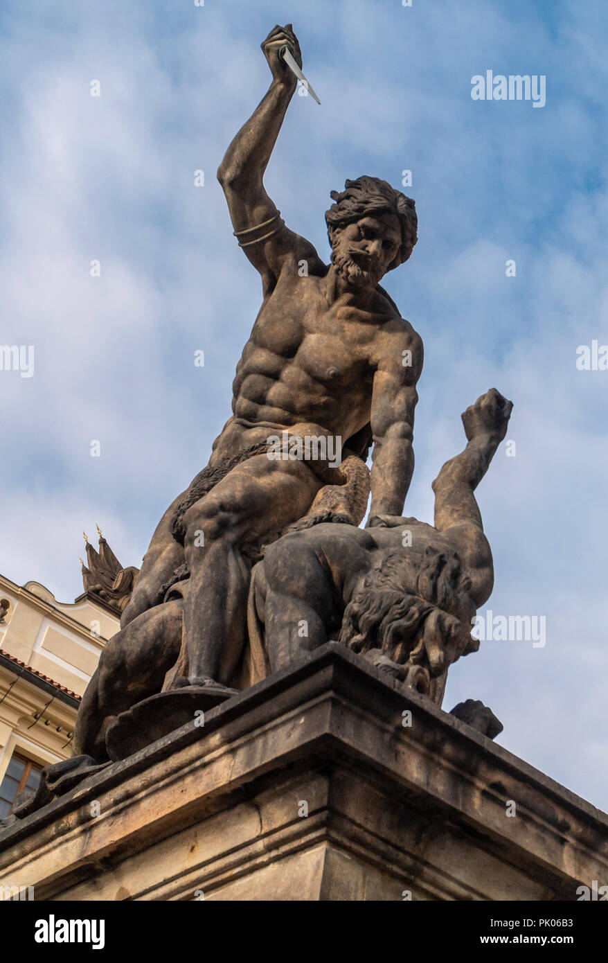 Gate of baroque castle hi-res stock photography and images - Alamy