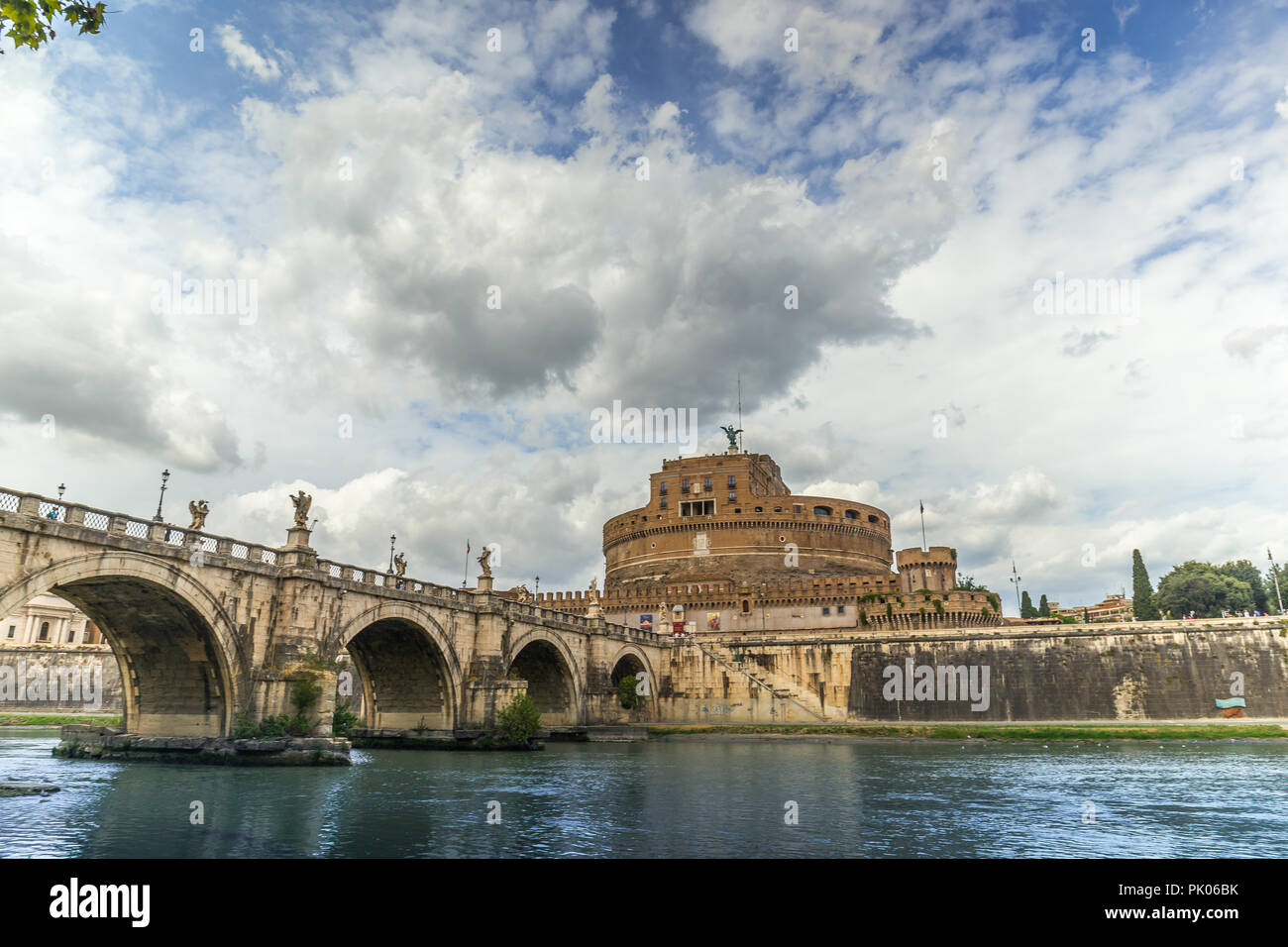 Angel castle in rome hi-res stock photography and images - Alamy