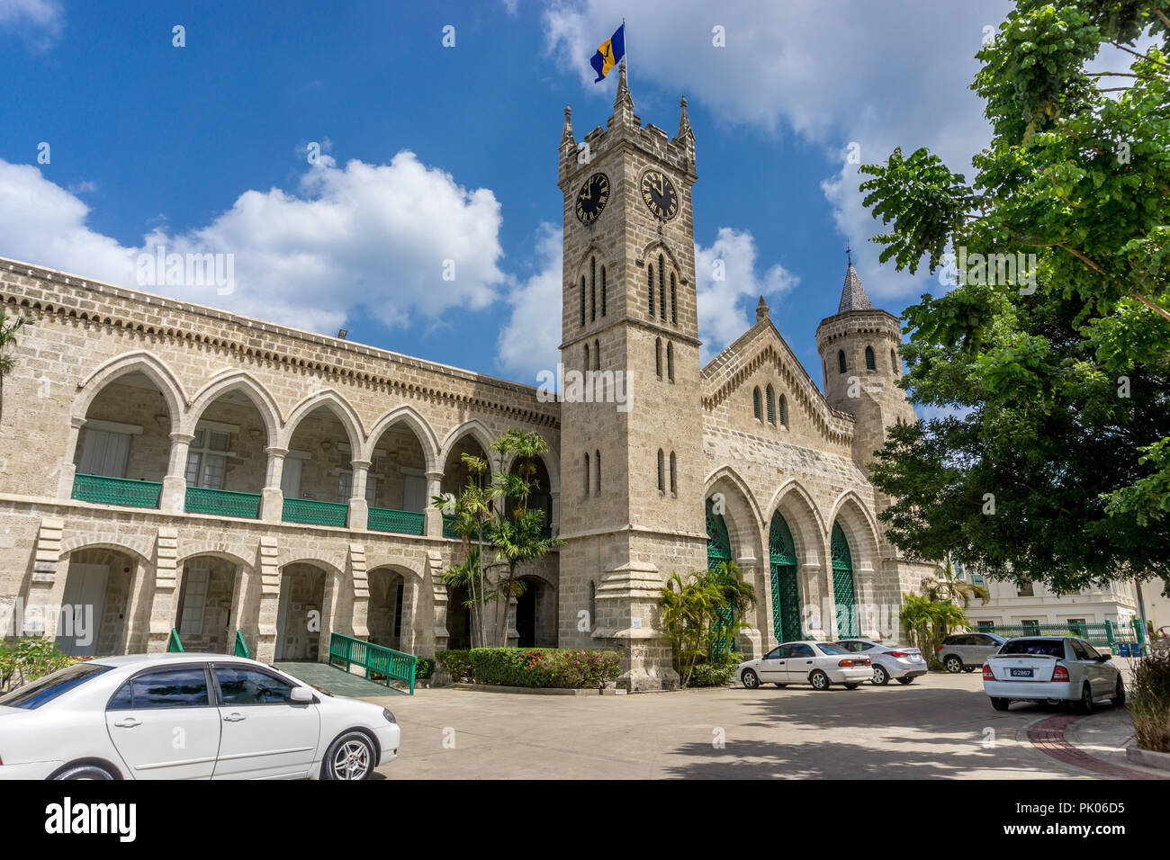 Parliament Building and Museum,Rickett St, Bridgtown, Barbados Stock ...