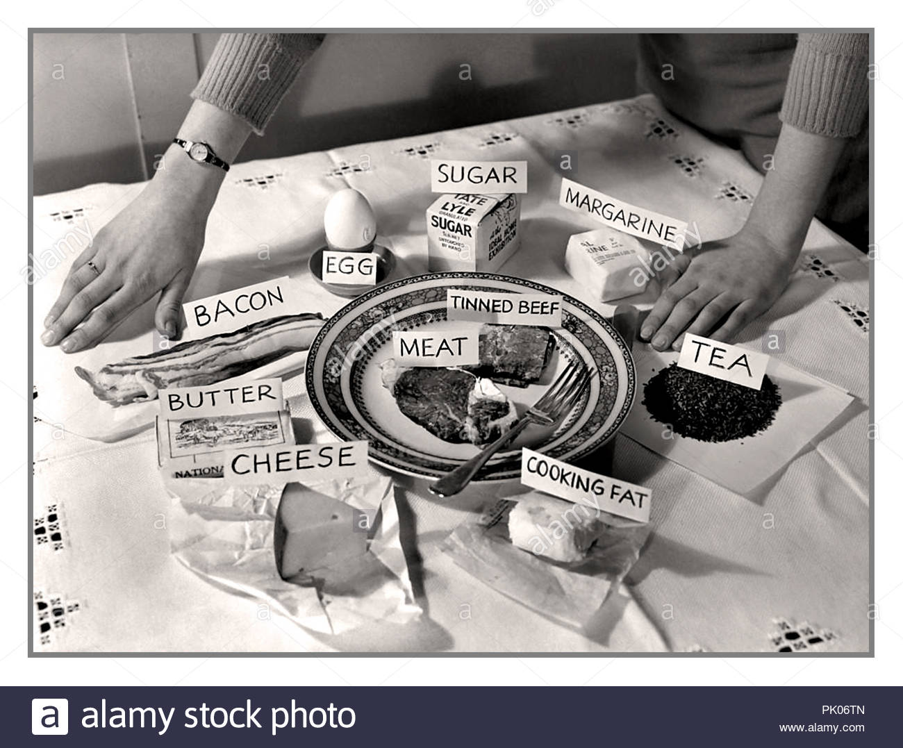 Food Rationing Uk Stock Photos & Food Rationing Uk Stock Images - Alamy