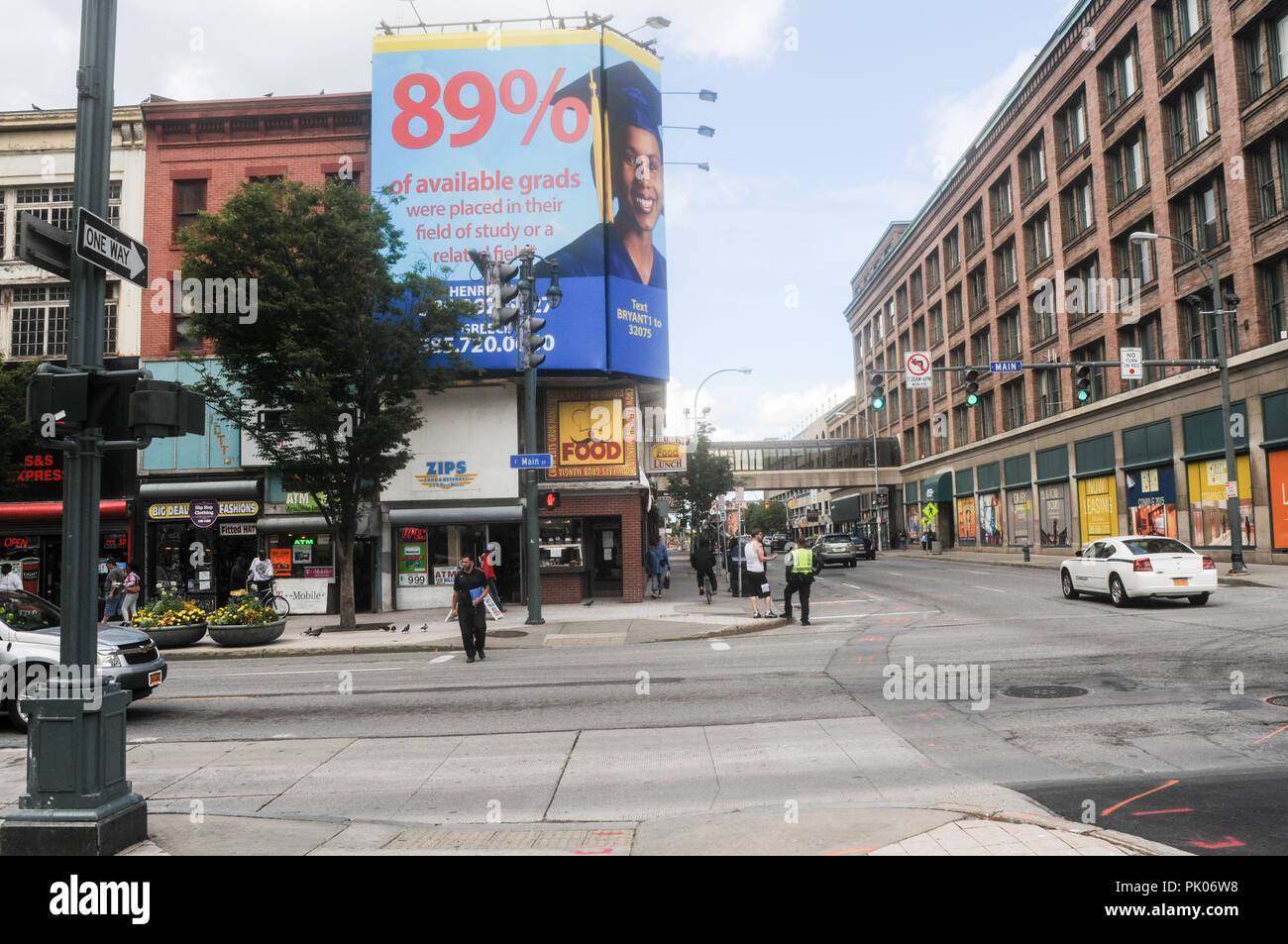 Street intersection in clinton hi-res stock photography and images - Alamy