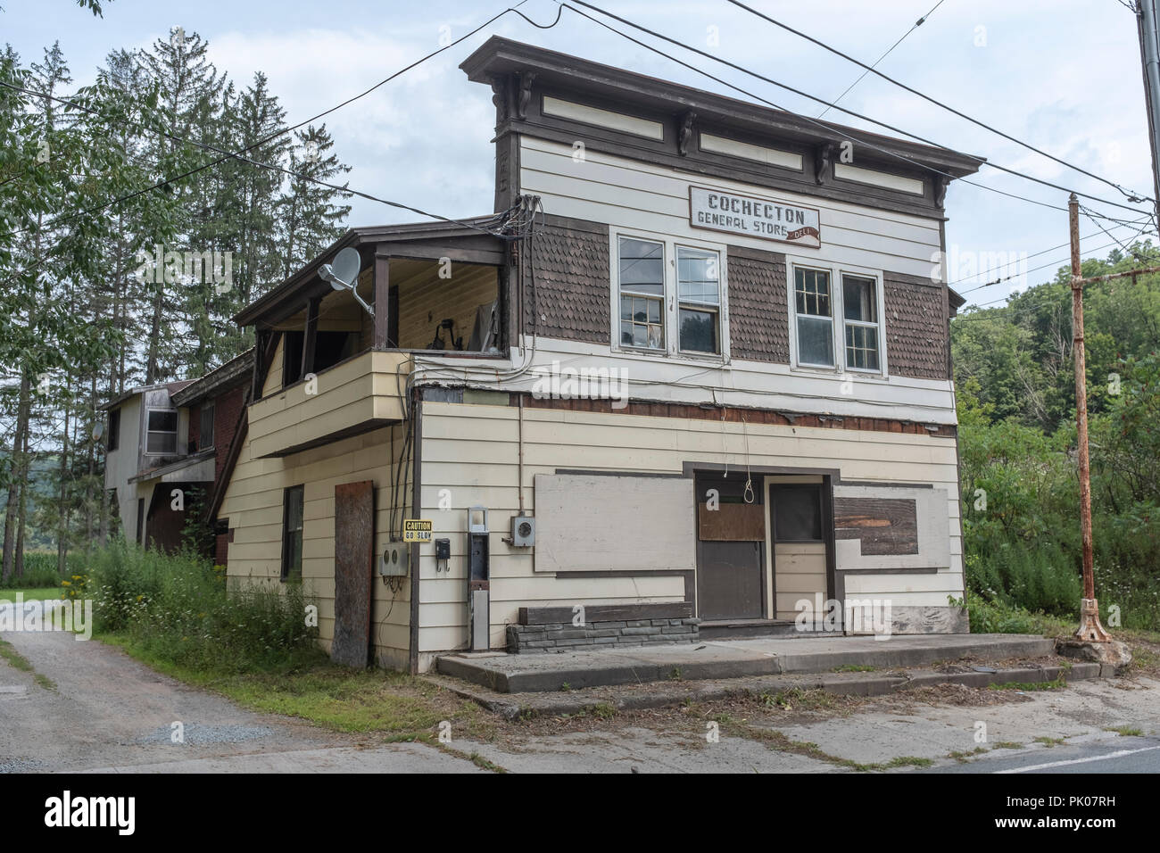 Cochecton (N.Y.) General Store & Deli Stock Photo - Alamy