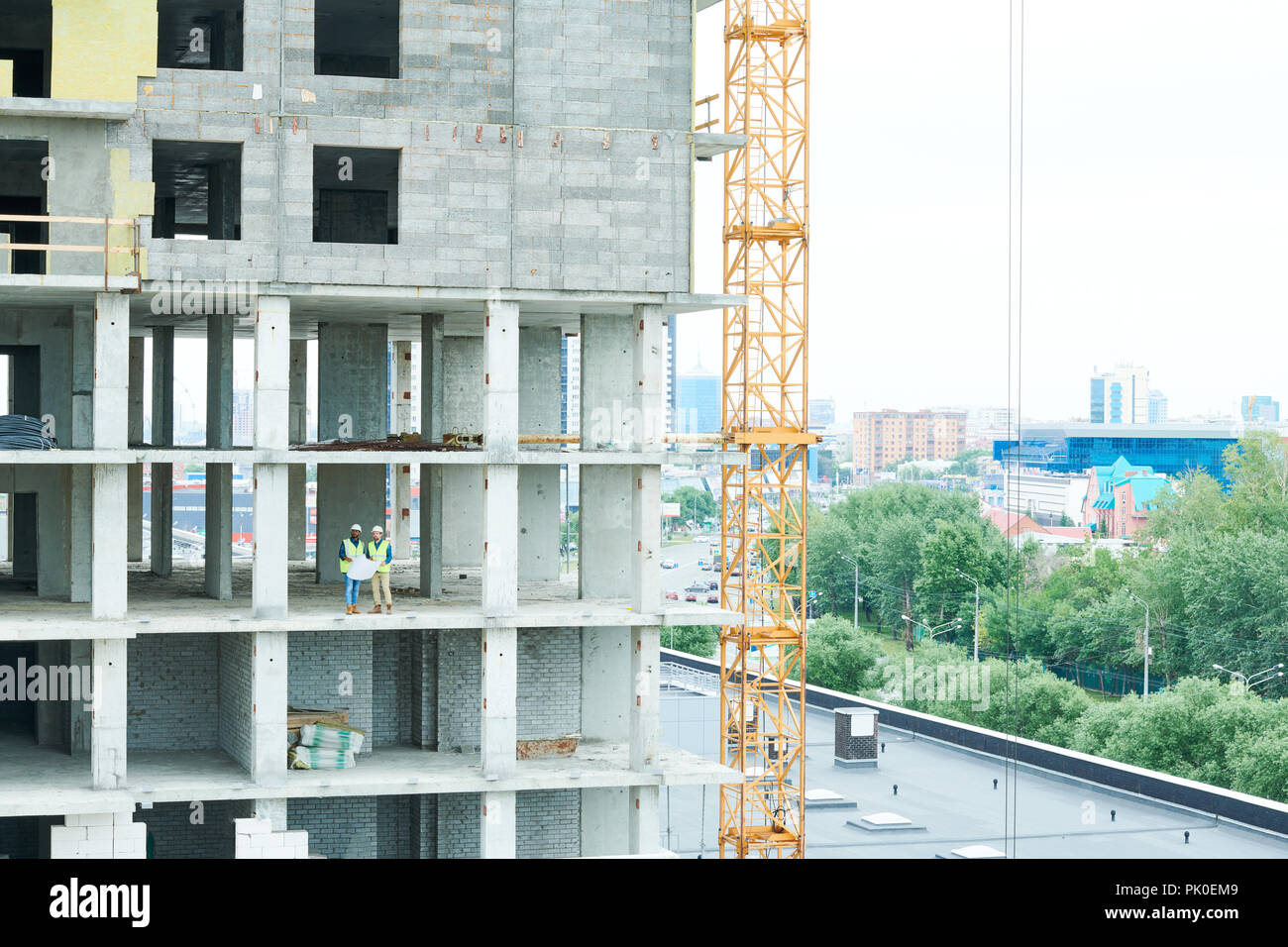 Large construction project Stock Photo - Alamy