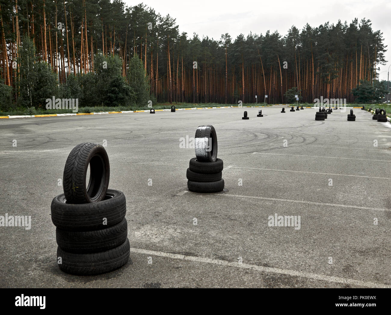 autodrome for driving training, large area for road signs, training ...