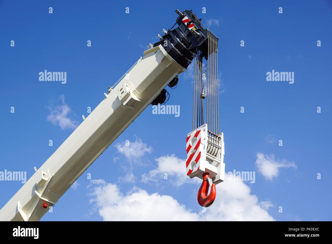 Mobile crane boom hi-res stock photography and images - Alamy