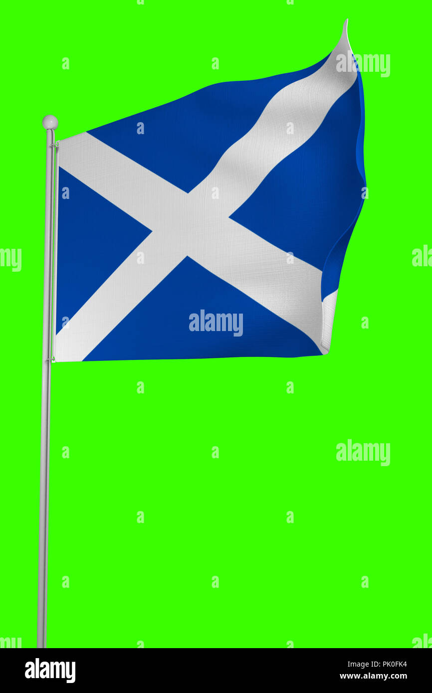 Flag of Scotland Stock Photo - Alamy