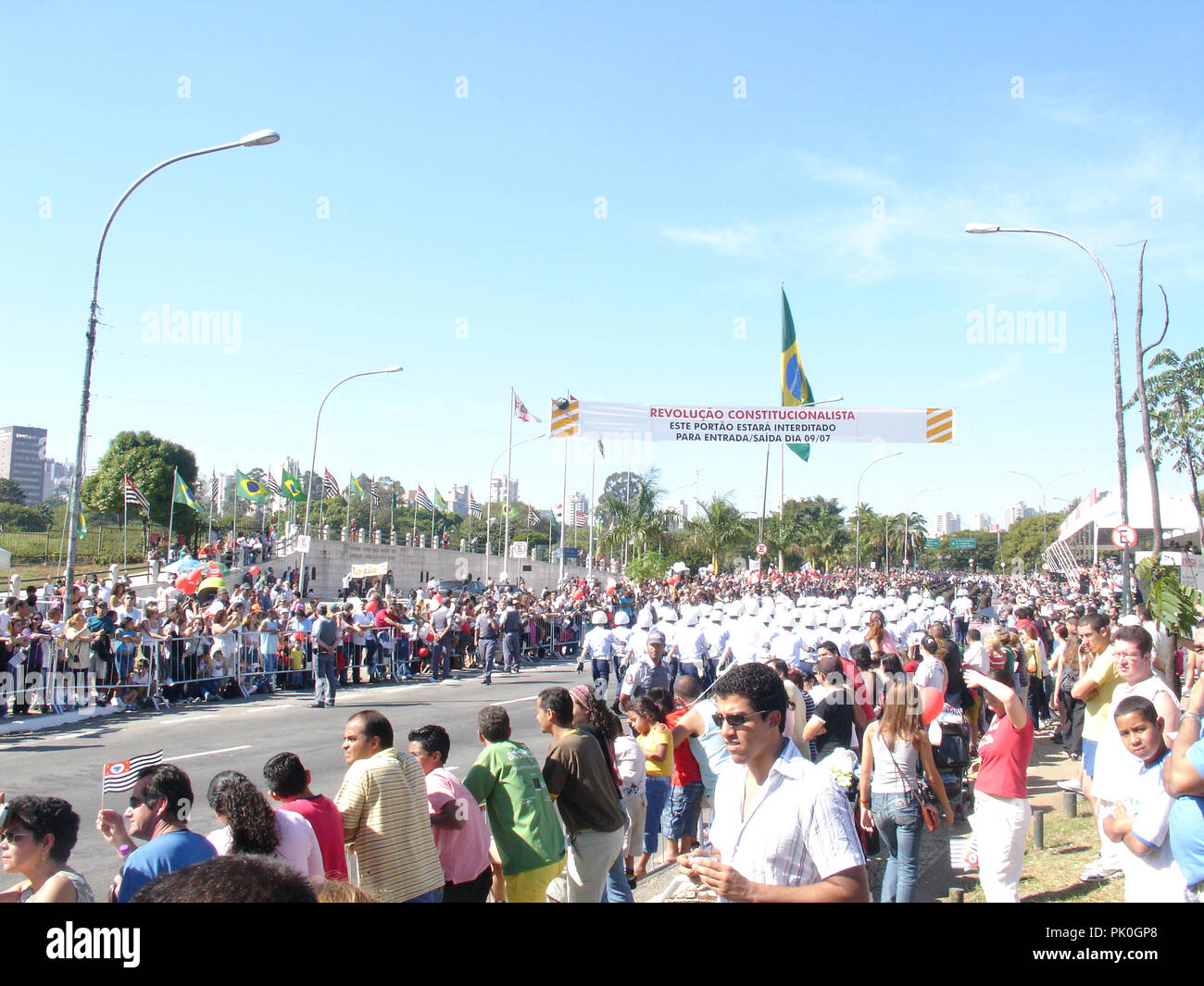 9 de Julho Parade, Revolution Constitucionalista, Ibirapuera Park, São ...