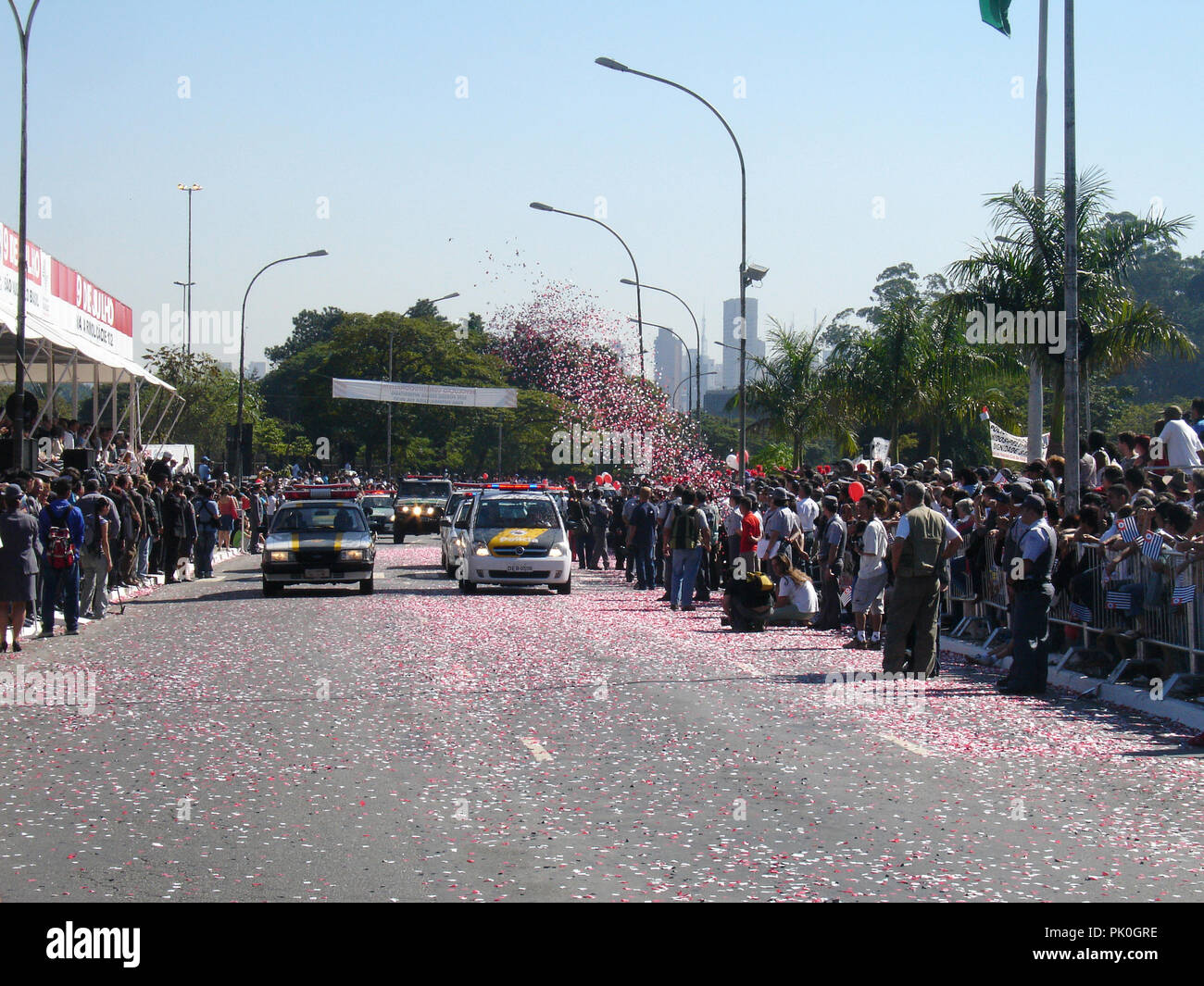9 de Julho Parade, Revolution Constitucionalista, Ibirapuera Park, São ...