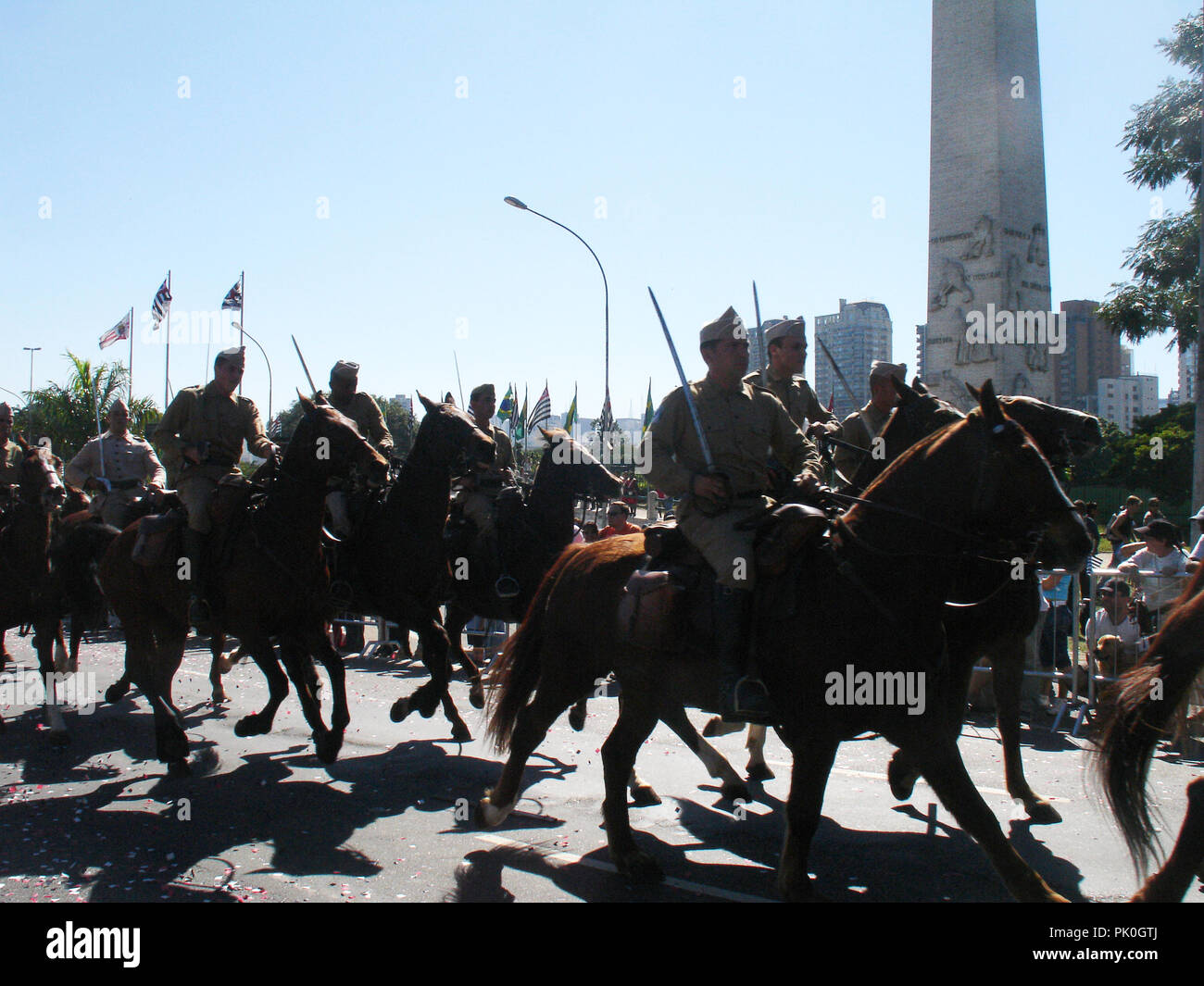 9 de Julho Parade, Revolution Constitucionalista, Ibirapuera Park, São ...