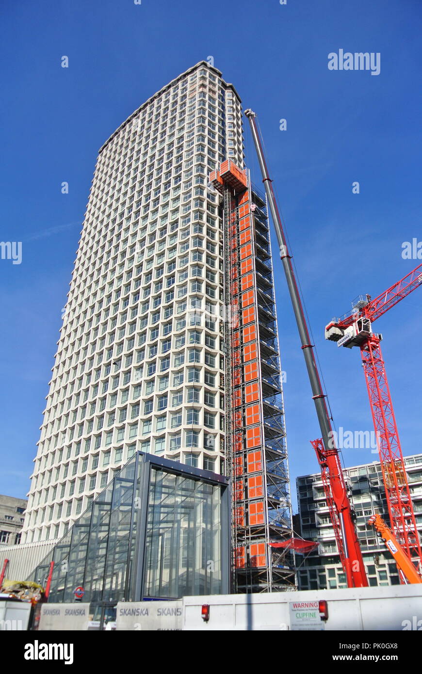 Centre Point, grade II listed building, St Giles Circus, WC2, London ...