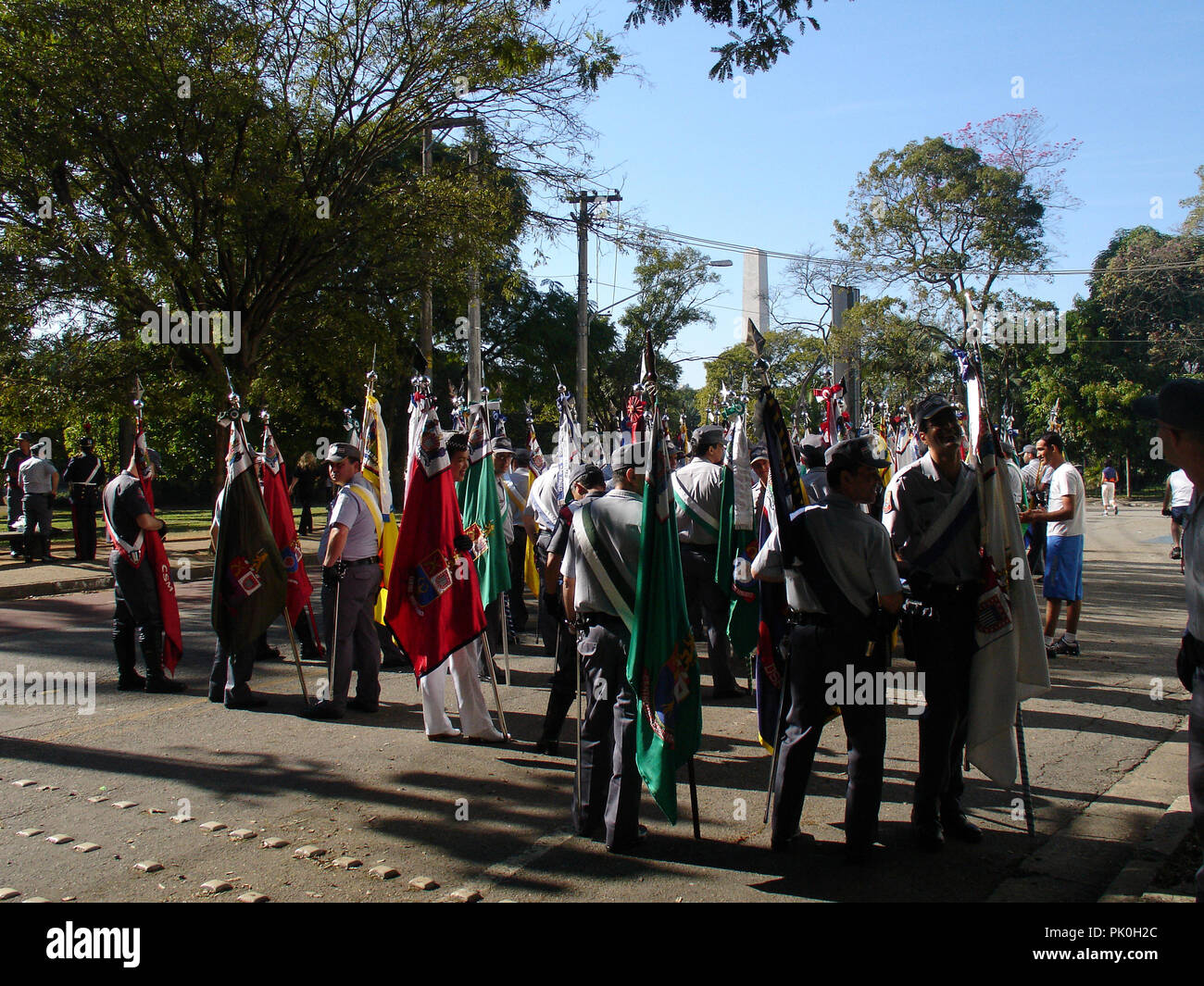 9 de Julho Parade, Revolution Constitucionalista, Ibirapuera Park, São ...