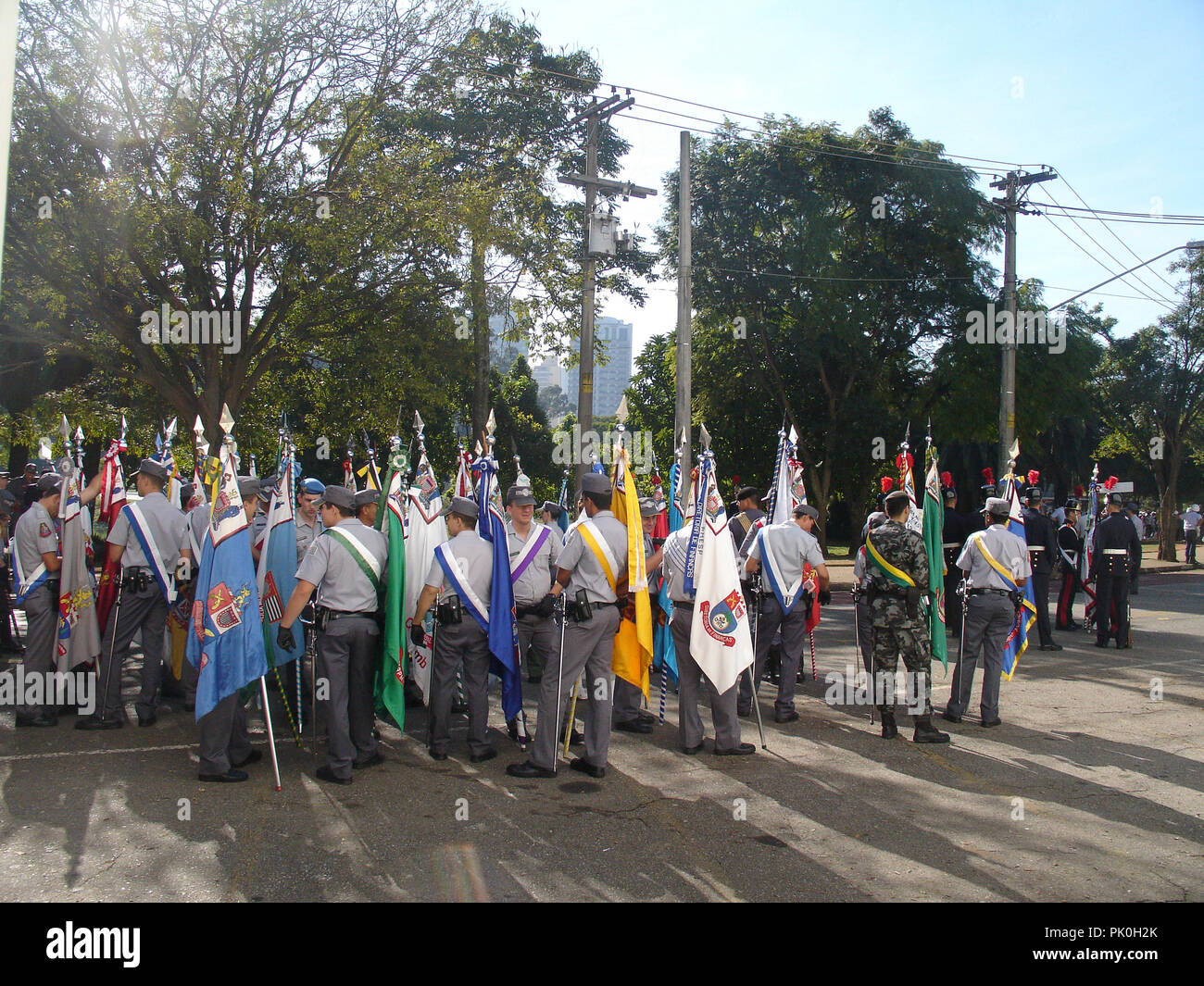 9 de Julho Parade, Revolution Constitucionalista, Ibirapuera Park, São ...
