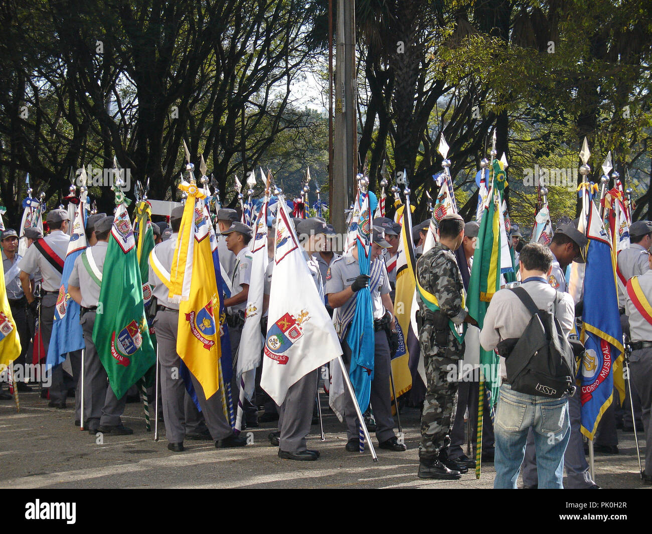 9 de Julho Parade, Revolution Constitucionalista, Ibirapuera Park, São ...