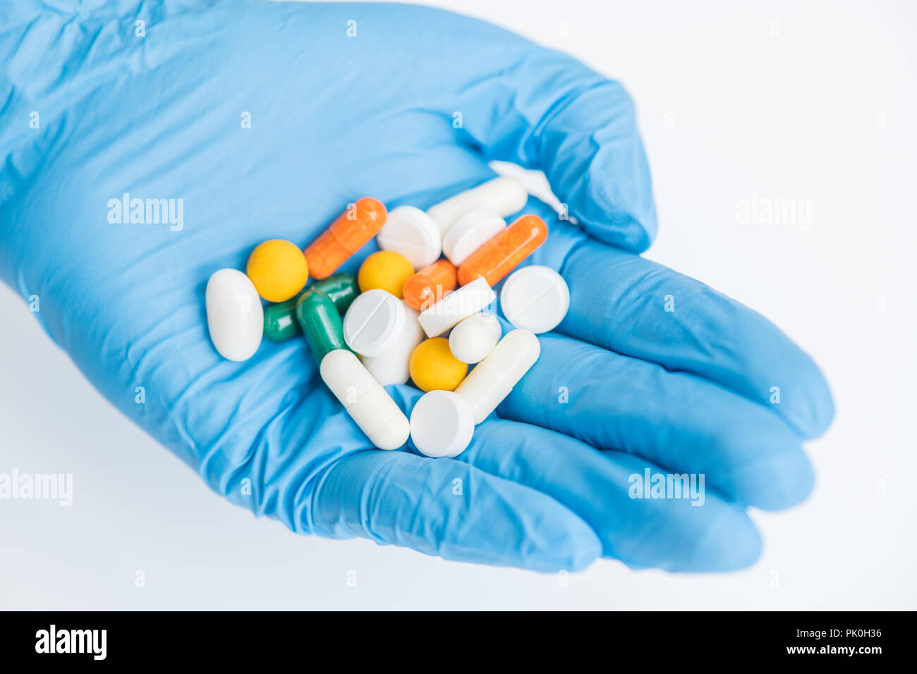 Doctor glove hi-res stock photography and images - Alamy