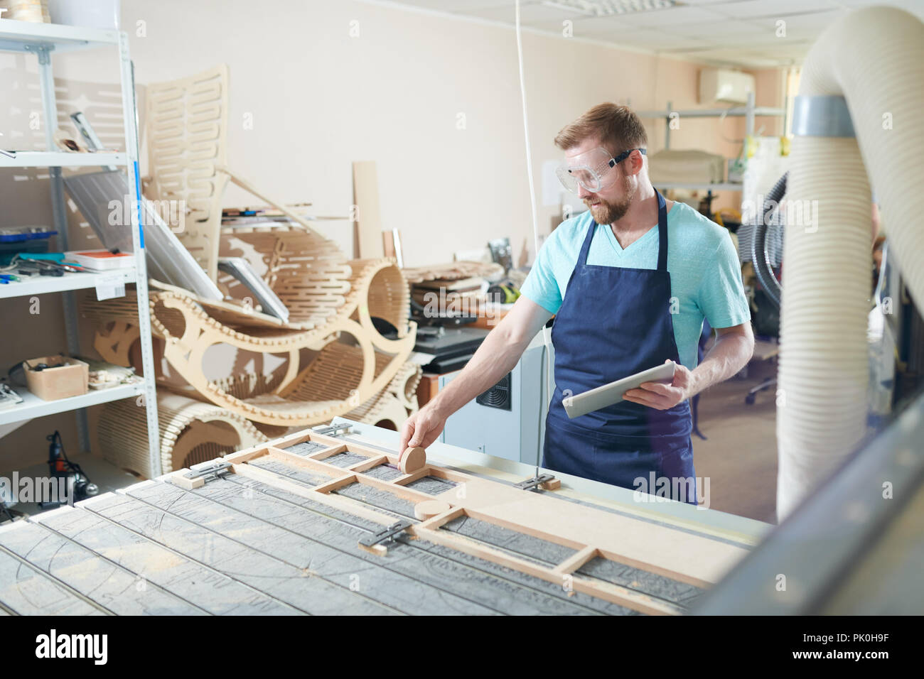 Joinery production hi-res stock photography and images - Alamy