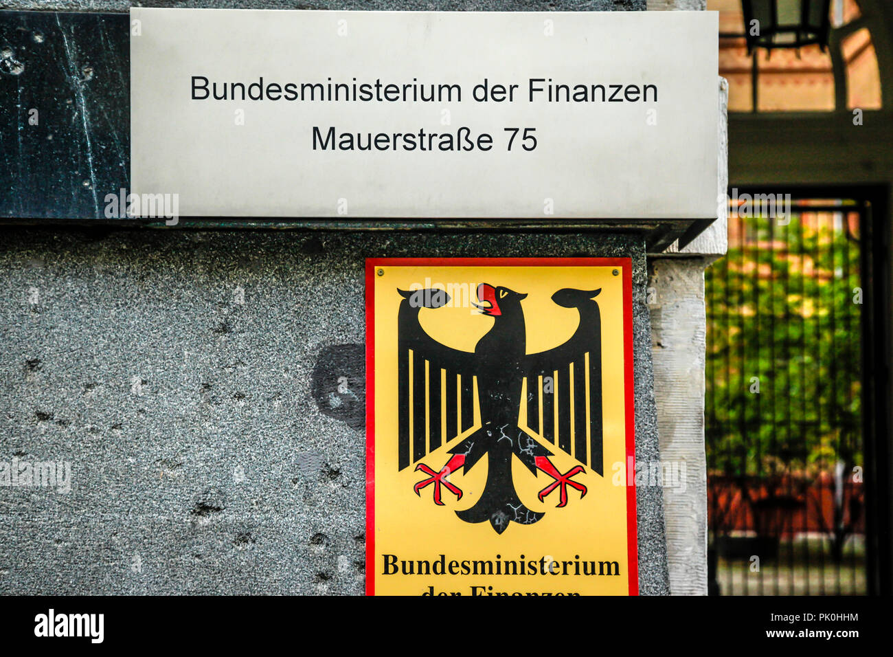 Mauerstrasse hi-res stock photography and images - Alamy