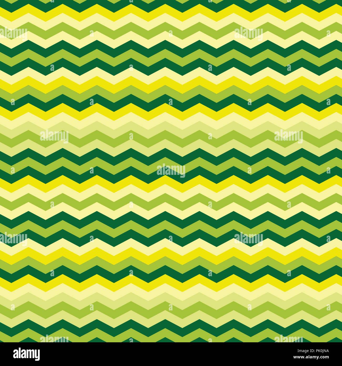 Green And Yellow Chevron Background