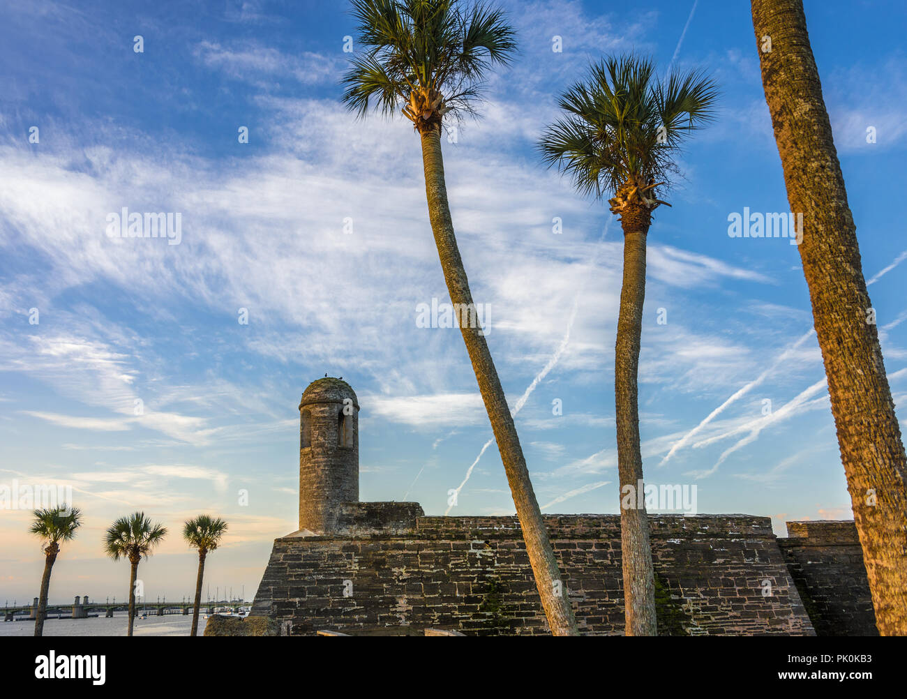 Castillo de San Marcos in St. Augustine, Florida, is the oldest masonry ...