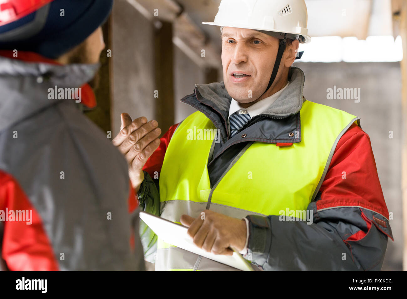 Safety Inspection at Plant Stock Photo - Alamy