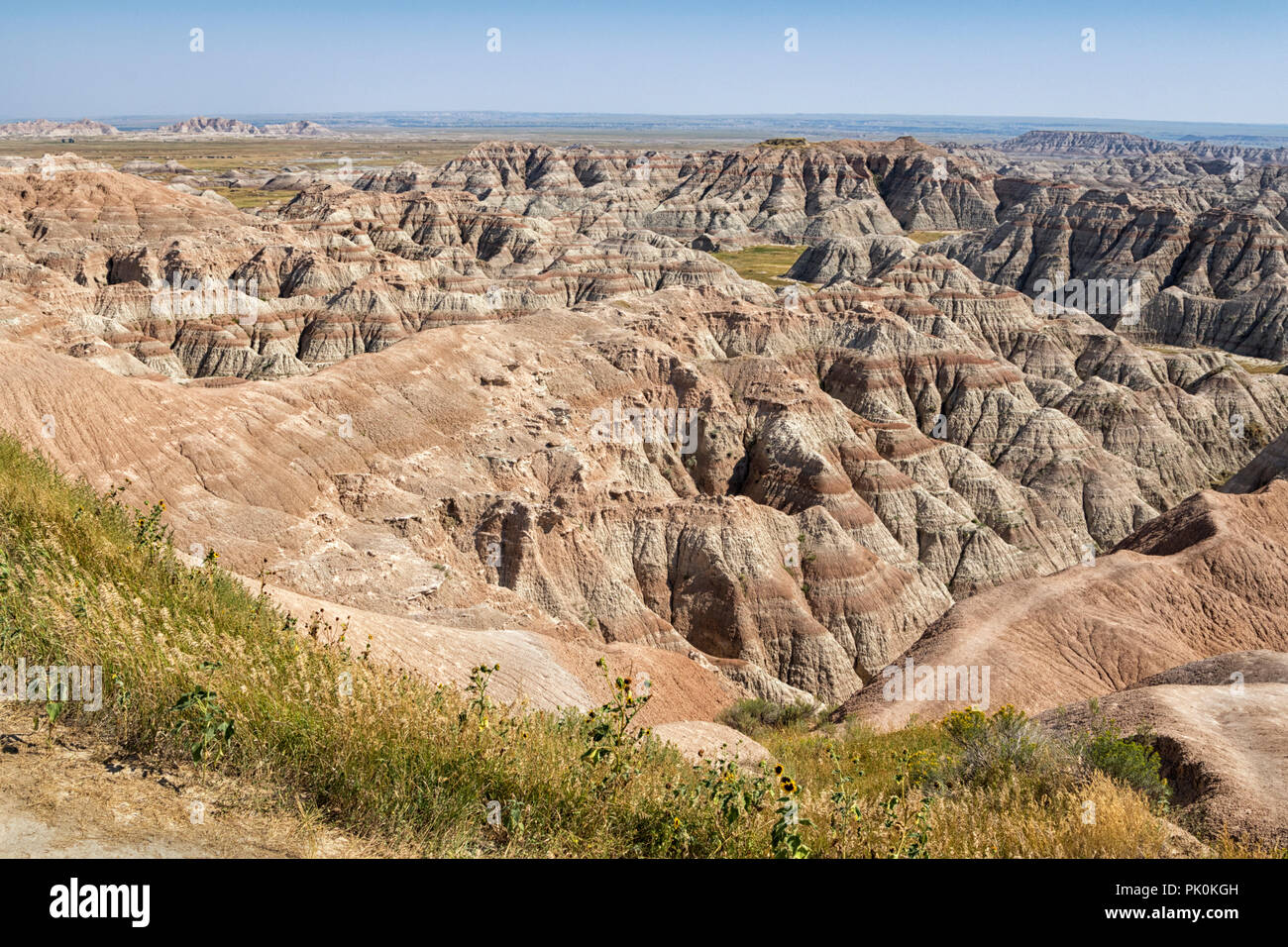 Badland national park hi-res stock photography and images - Alamy